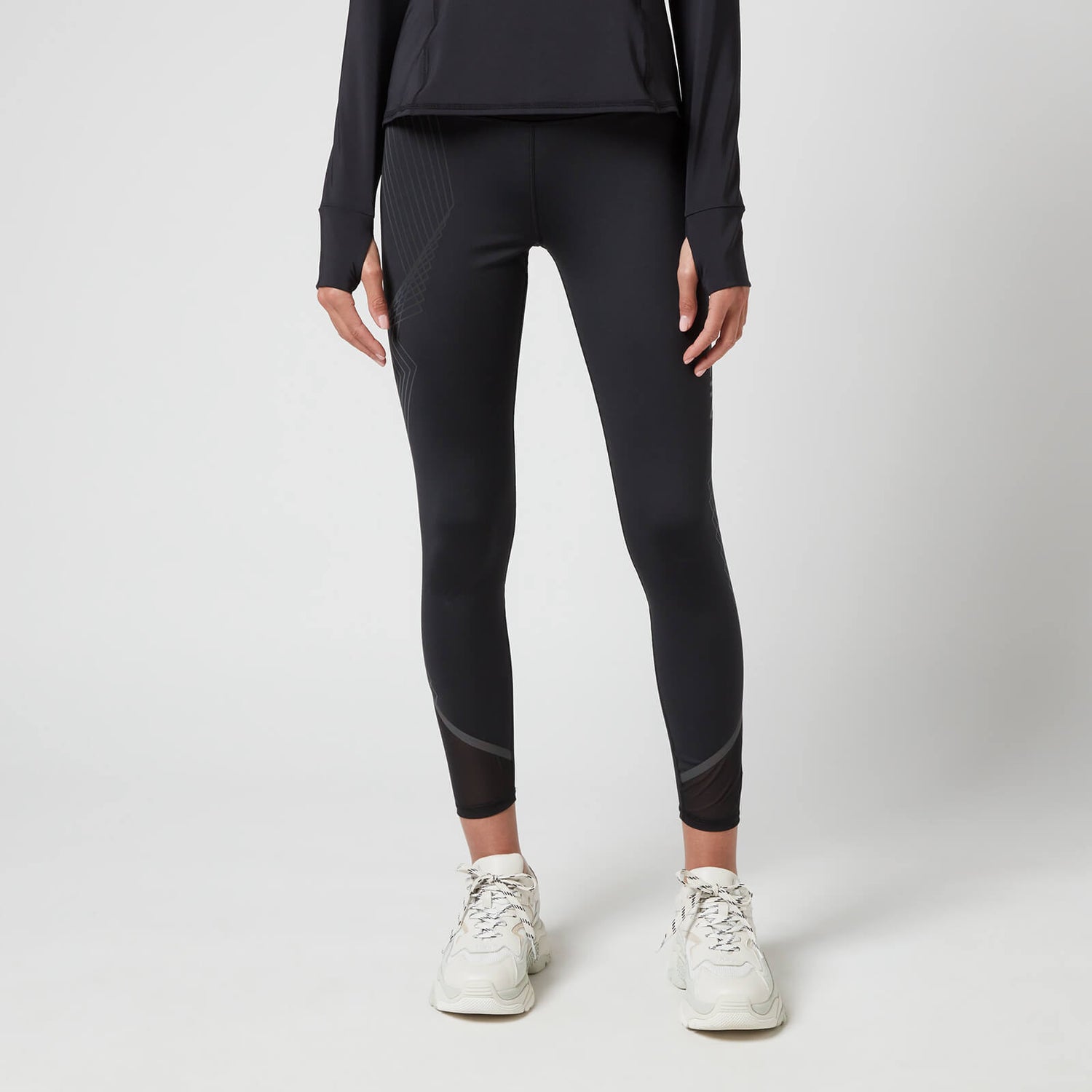 Calvin Klein Performance Women's Reflective High Rise Tights (7/8) - CK ...