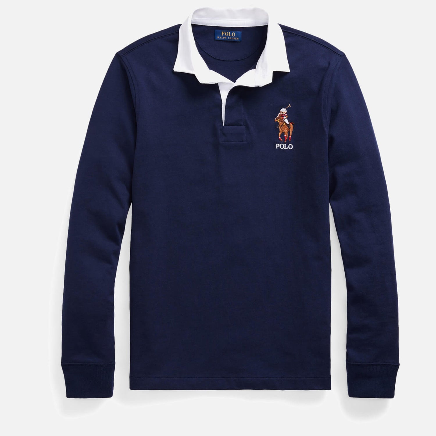 Polo Ralph Lauren Men's Polo Bear Player Rugby Top - French Navy ...