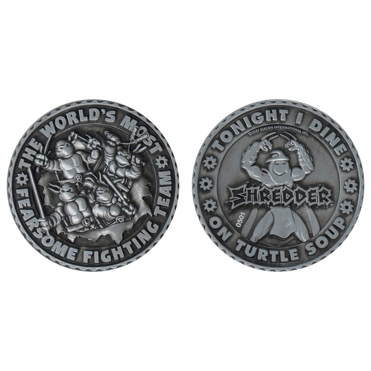 Fanattik Teenage Mutant Ninja Turtles Limited Edition Coin Merchandise ...