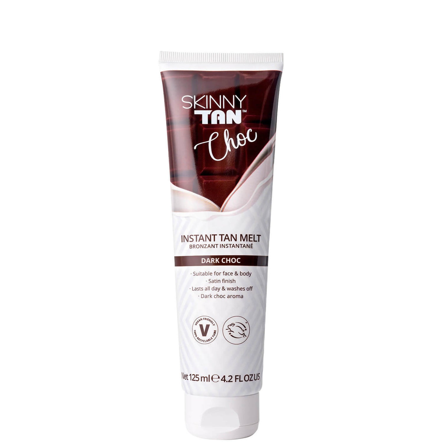 Skinny Tan Choc Instant Tan Melt Dark Chocolate 125 ml - Snabb leverans