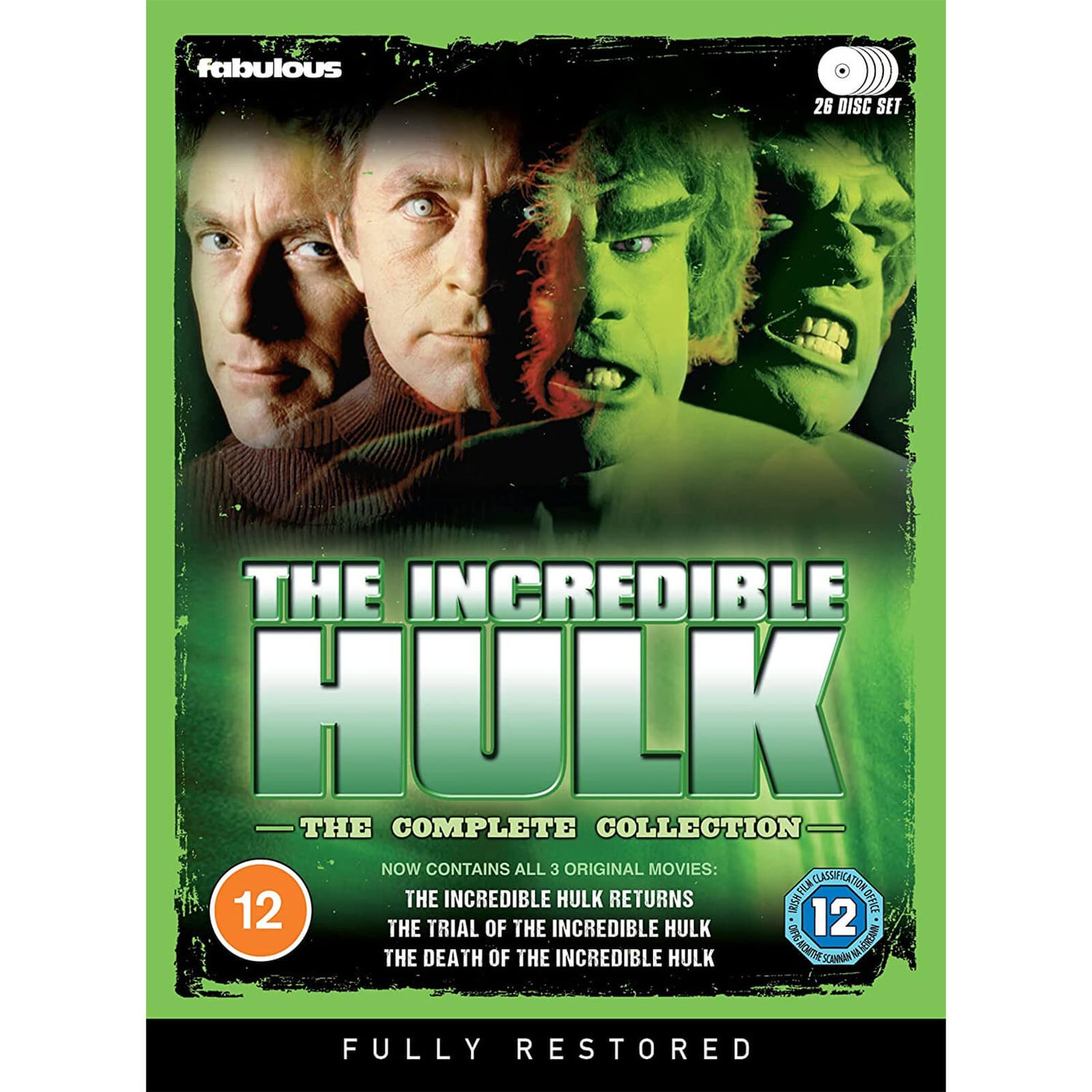 The Incredible Hulk: The Complete Collection DVD - Zavvi UK