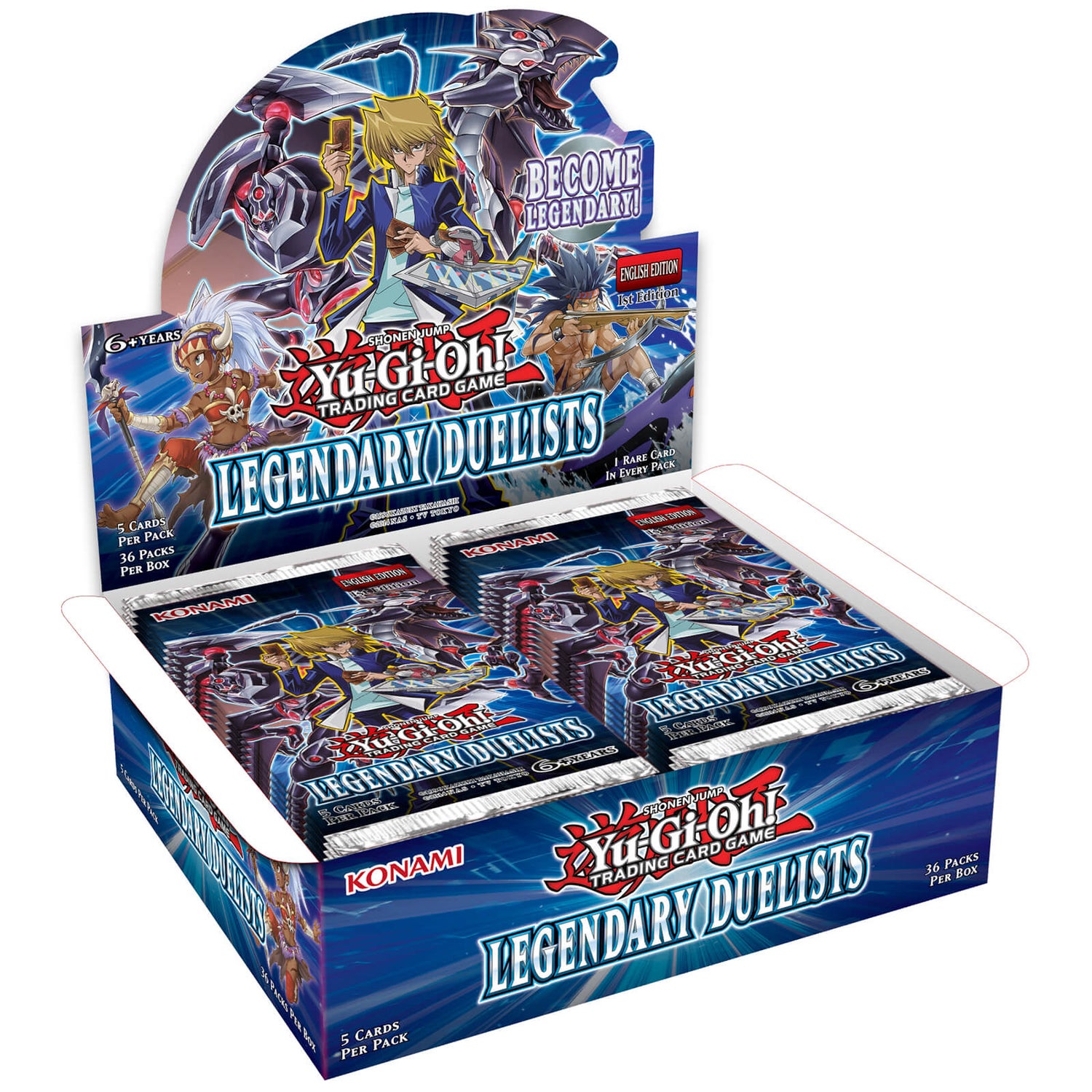Yu-Gi-Oh! TCG: Legendary Duelists: Synchro Storm Booster Full Booster Display (36 Boosters) Toys ...