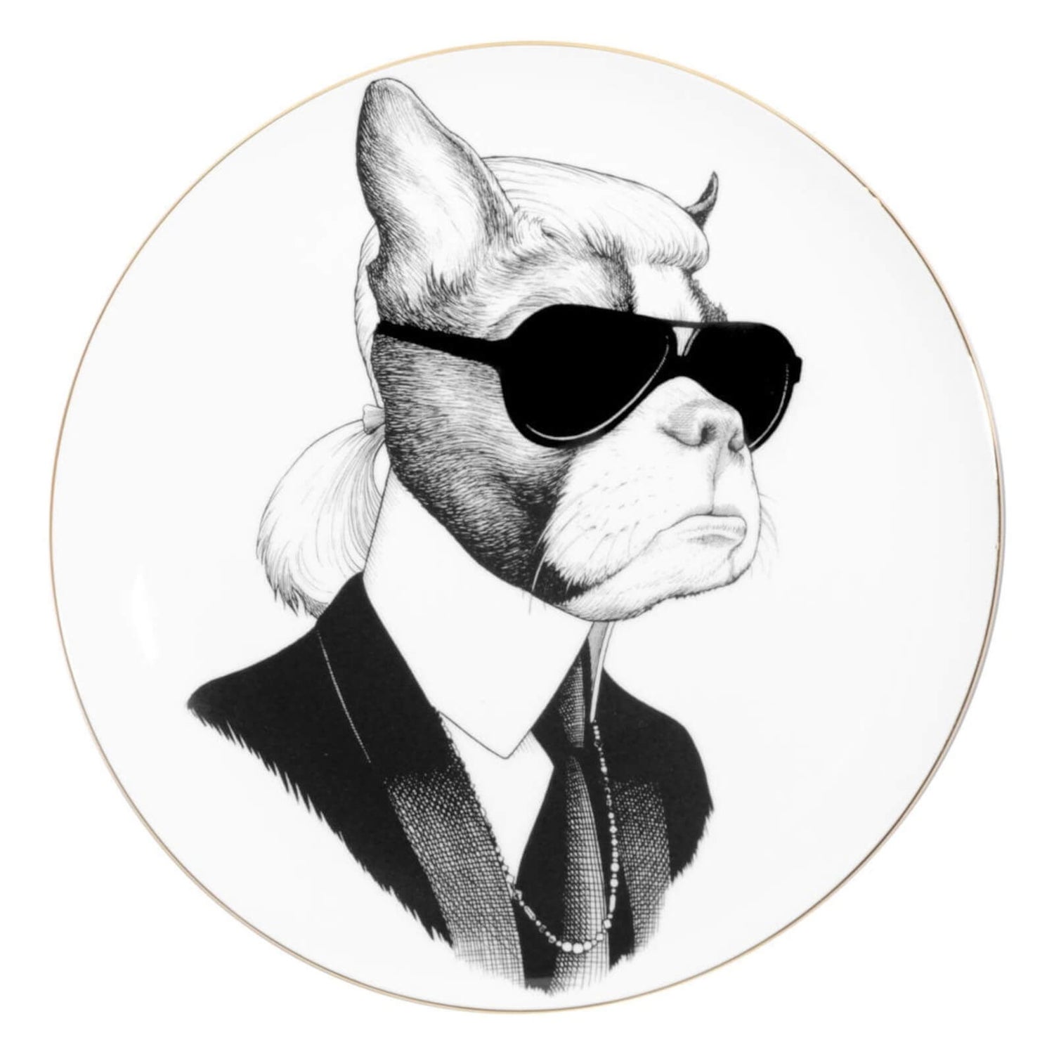 Rory Dobner Decorative Perfect Plate - Boston Terrior | TheHut.com