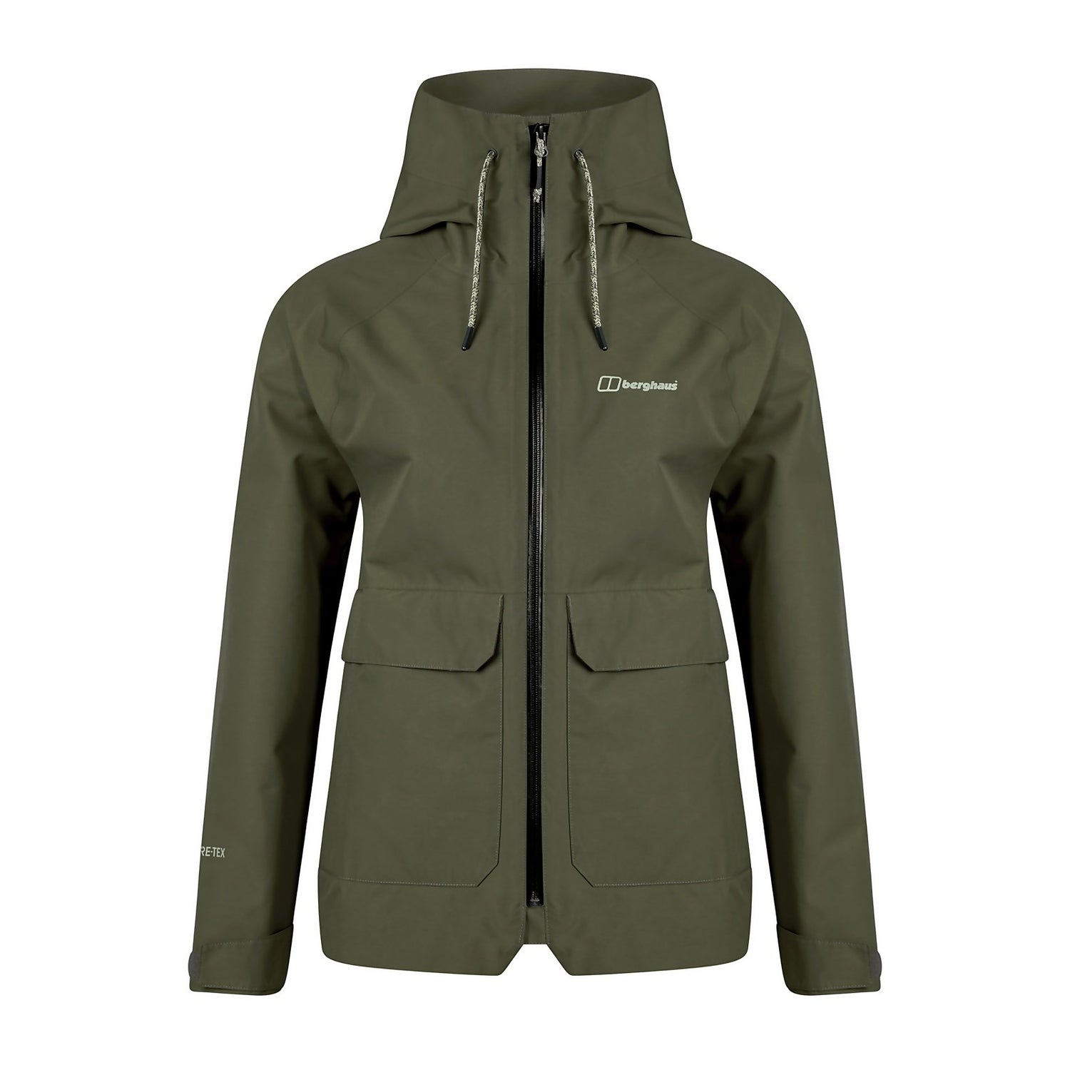 Green waterproof jacket womens clearance