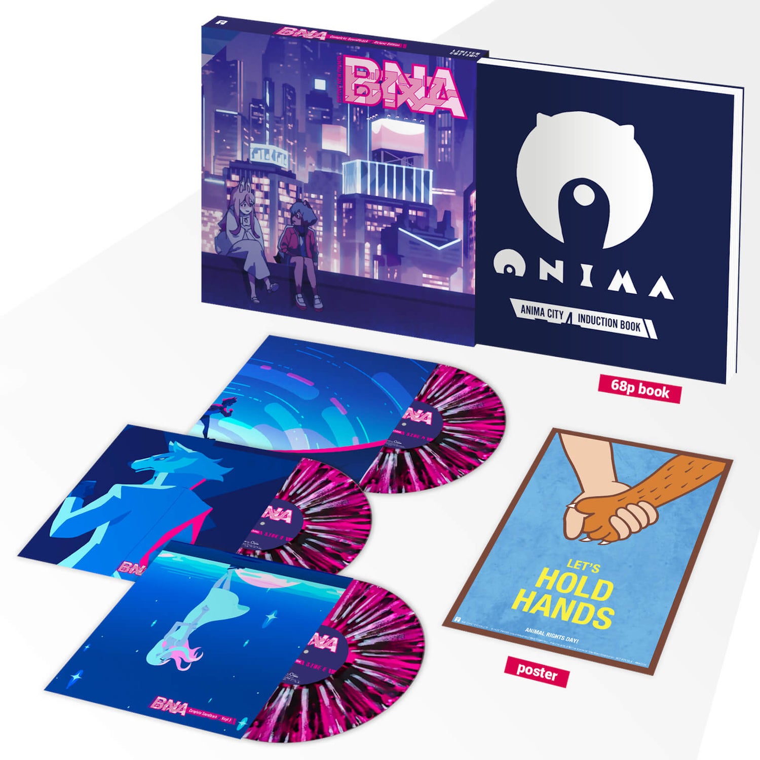 BNA: Brand New Animal Soundtrack - Zavvi Exclusive Deluxe Edition Vinyl ...