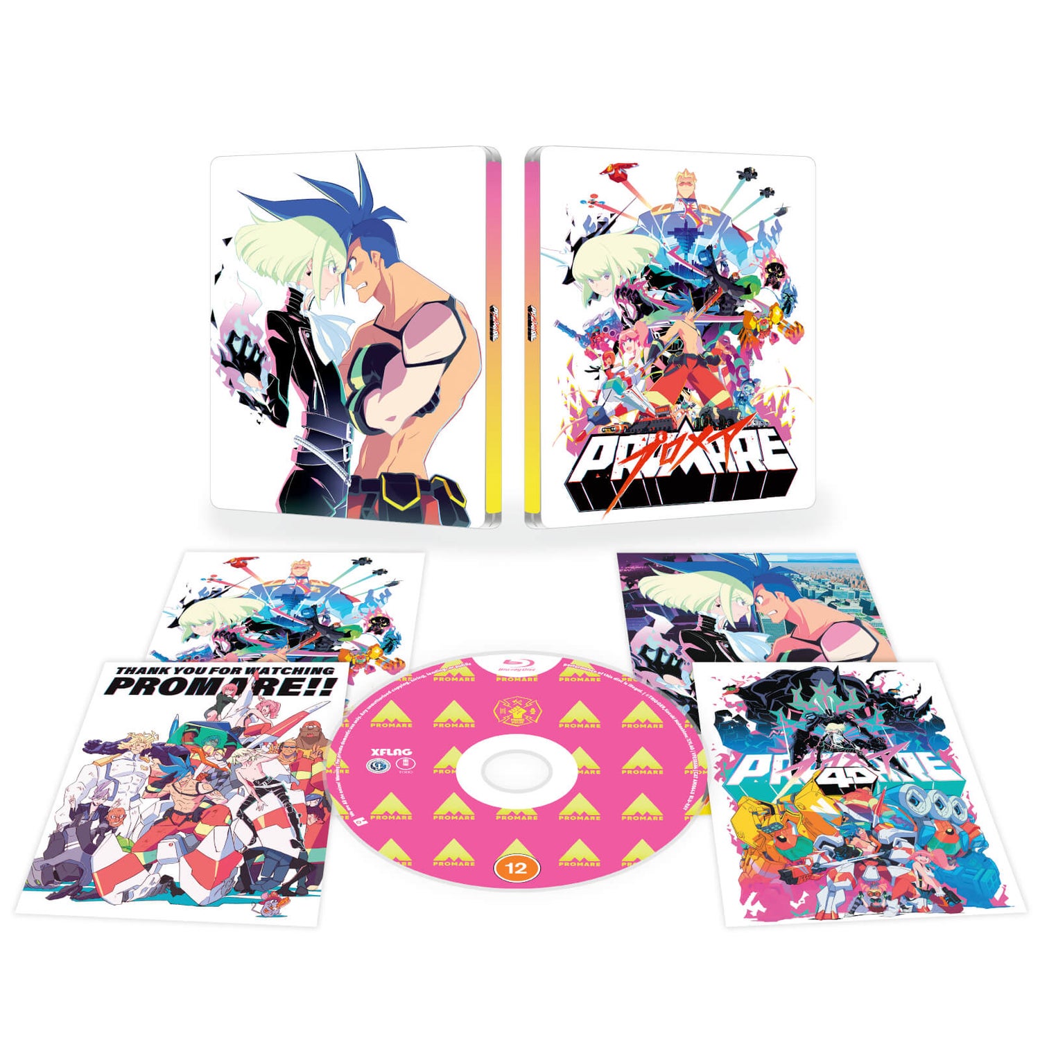Promare - Limited Edition Blu-ray Steelbook Blu-ray - Zavvi UK