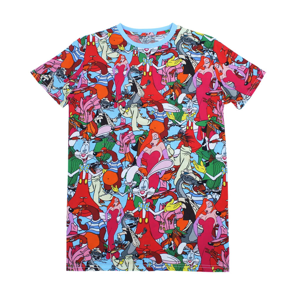 Cakeworthy Roger Rabbit AOP T-Shirt | retro vibes and nostalgia - all ...