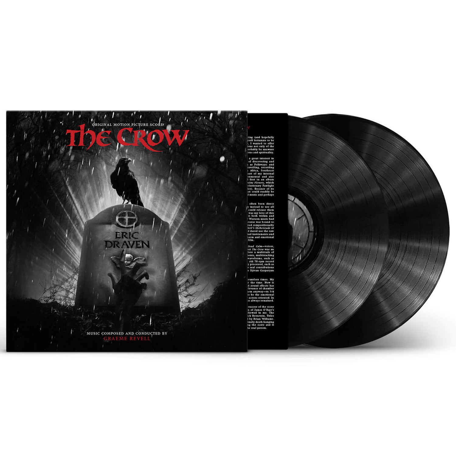 The Crow (Original Motion Picture Score) (Deluxe Edition) Vinyl 2LP ...