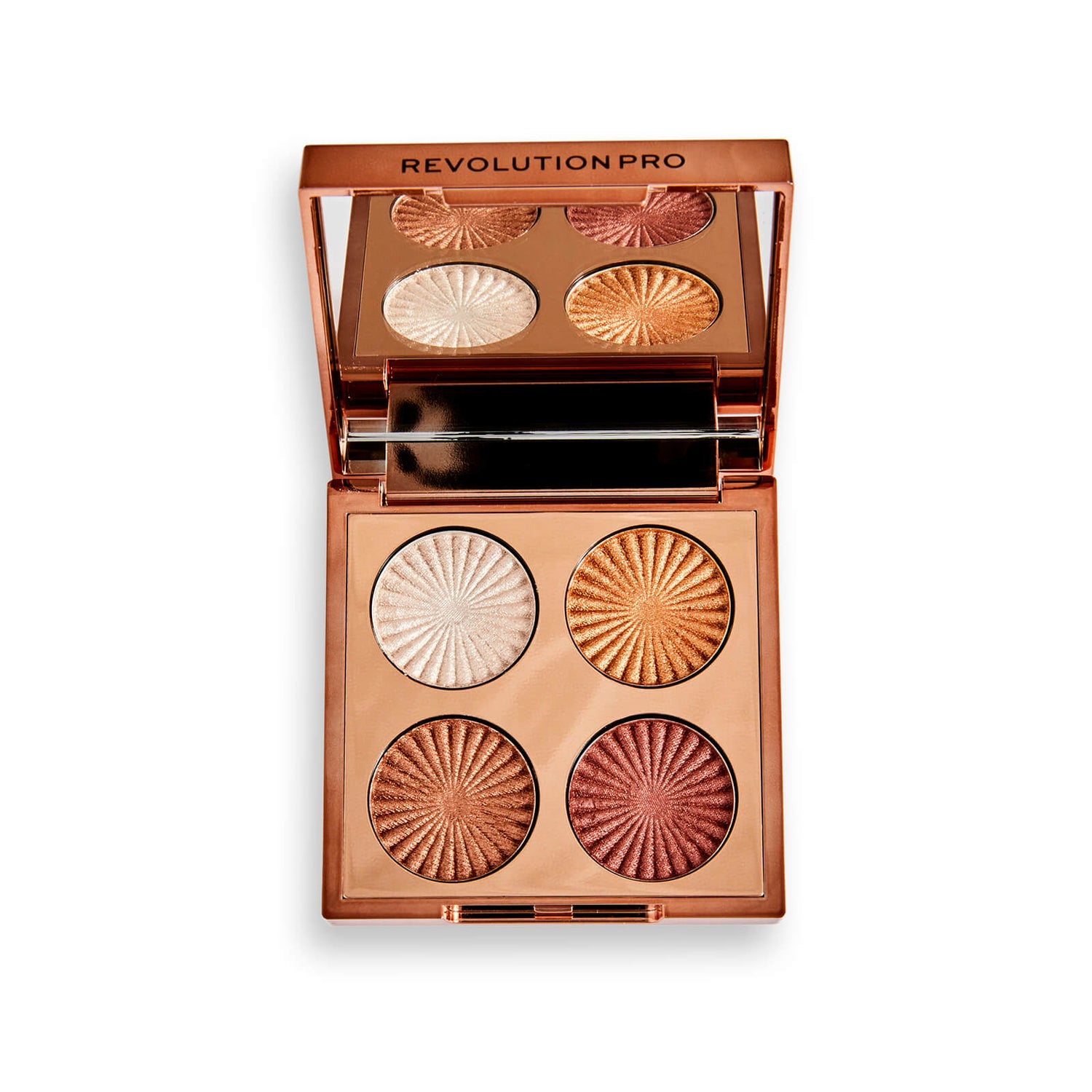 Revolution Beauty Pro Goddess Glow Eye Quad Sunkissed - lookfantastic