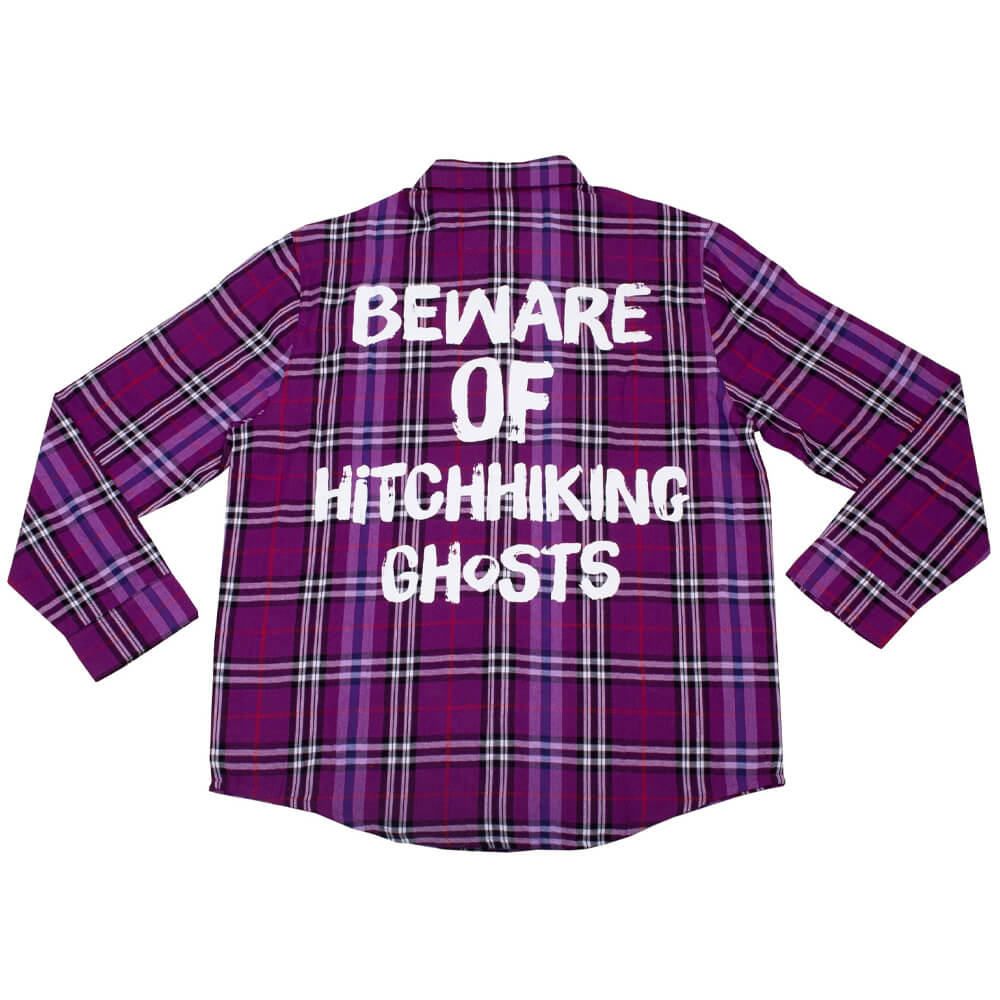 Cakeworthy Haunted Mansion Hitchhiking Ghosts Flannel Clothing - Zavvi UK