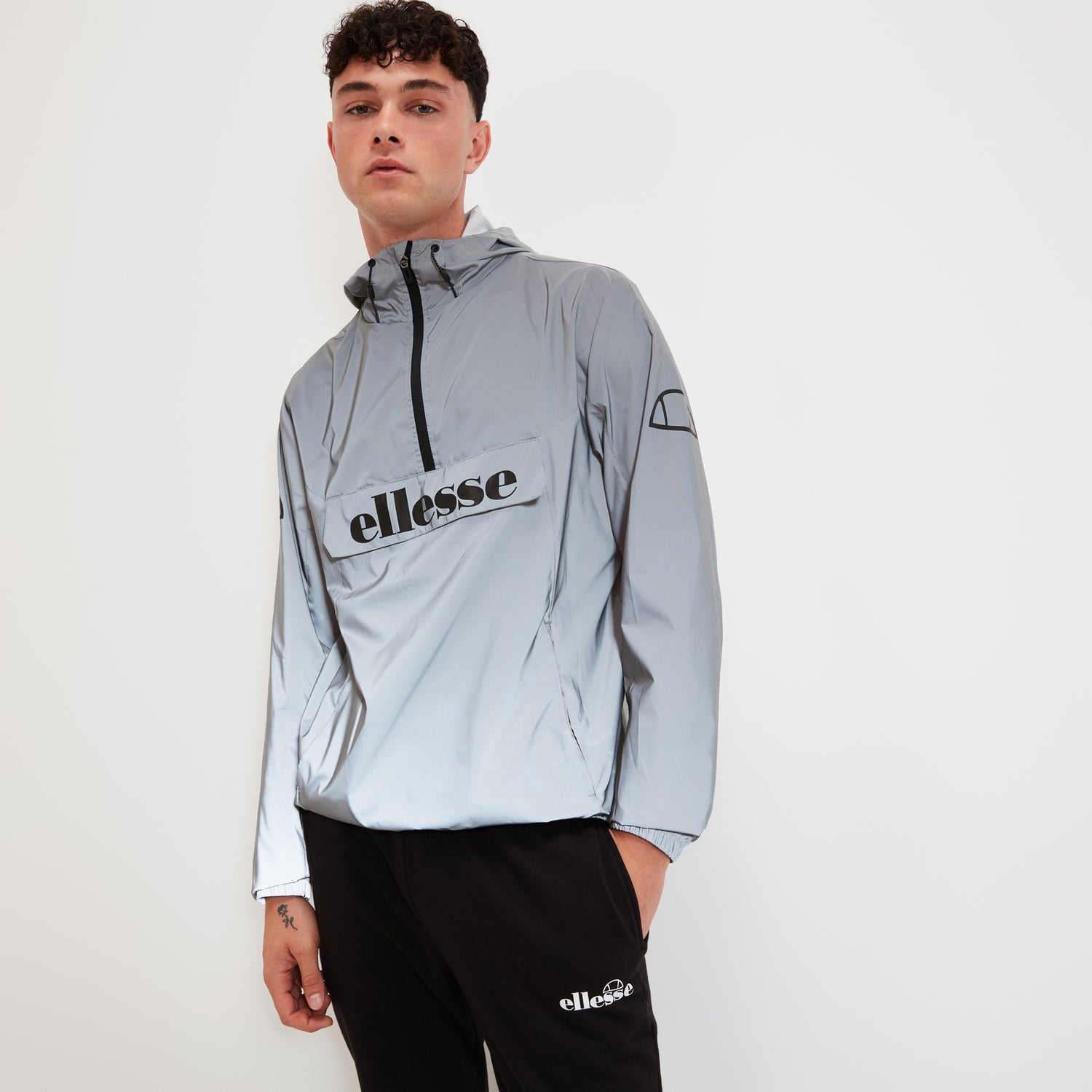 Reflective Wind Breaker 360° Reflective Hooded Sports Jacket