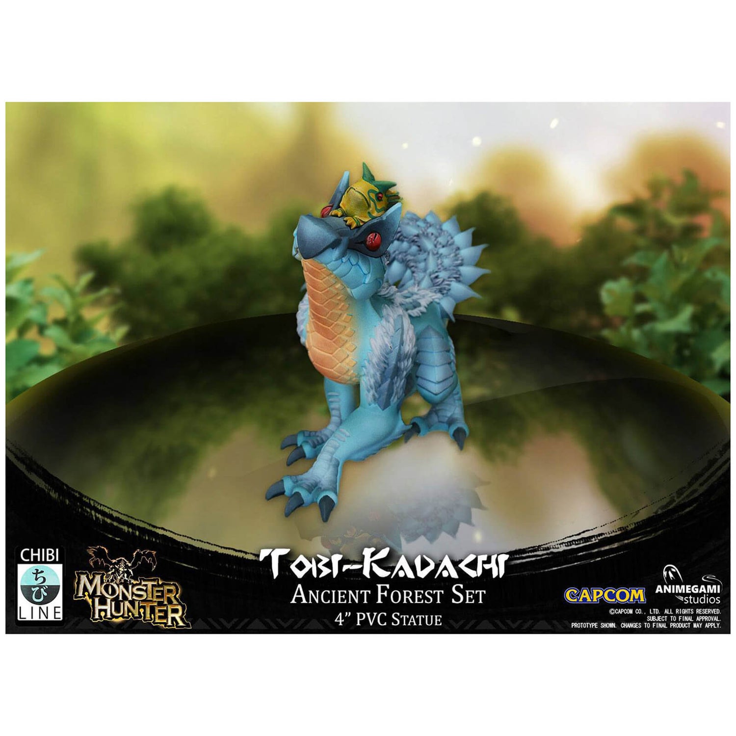 Anemigami Monster Hunter PVC Statue Tobi-Kadachi 10 cm Merchandise ...