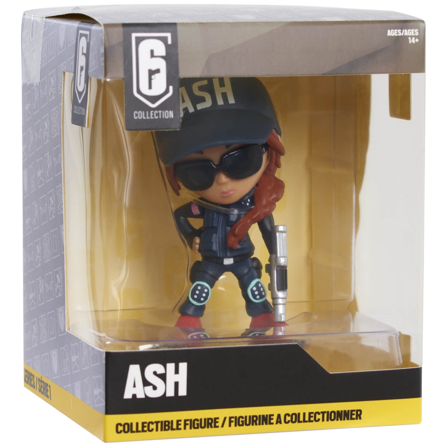 Ubisoft Six Collection Chibis: Series 1 Ash Figure Merchandise - Zavvi UK