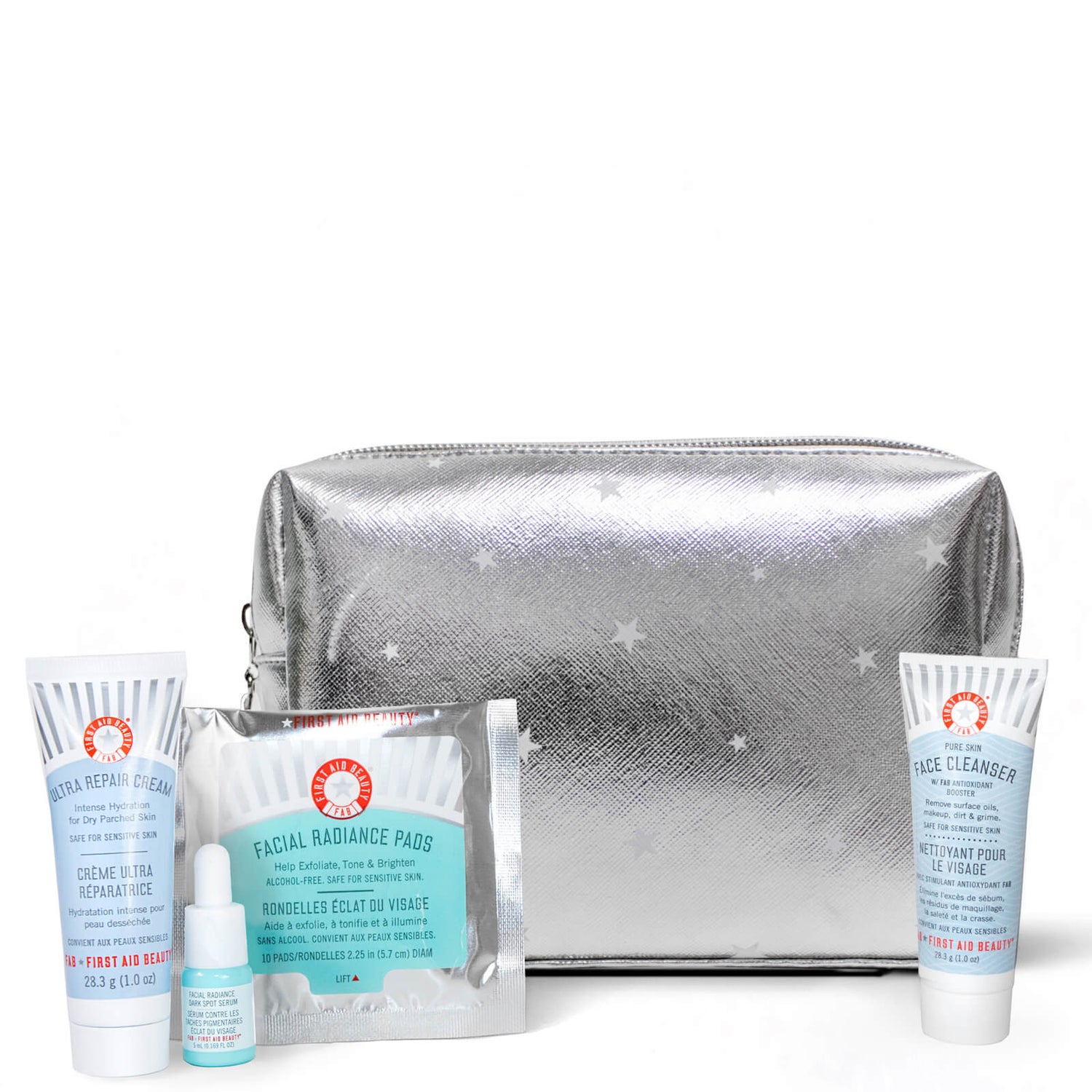 First Aid Beauty Silver Star Bag Set - lookfantastic