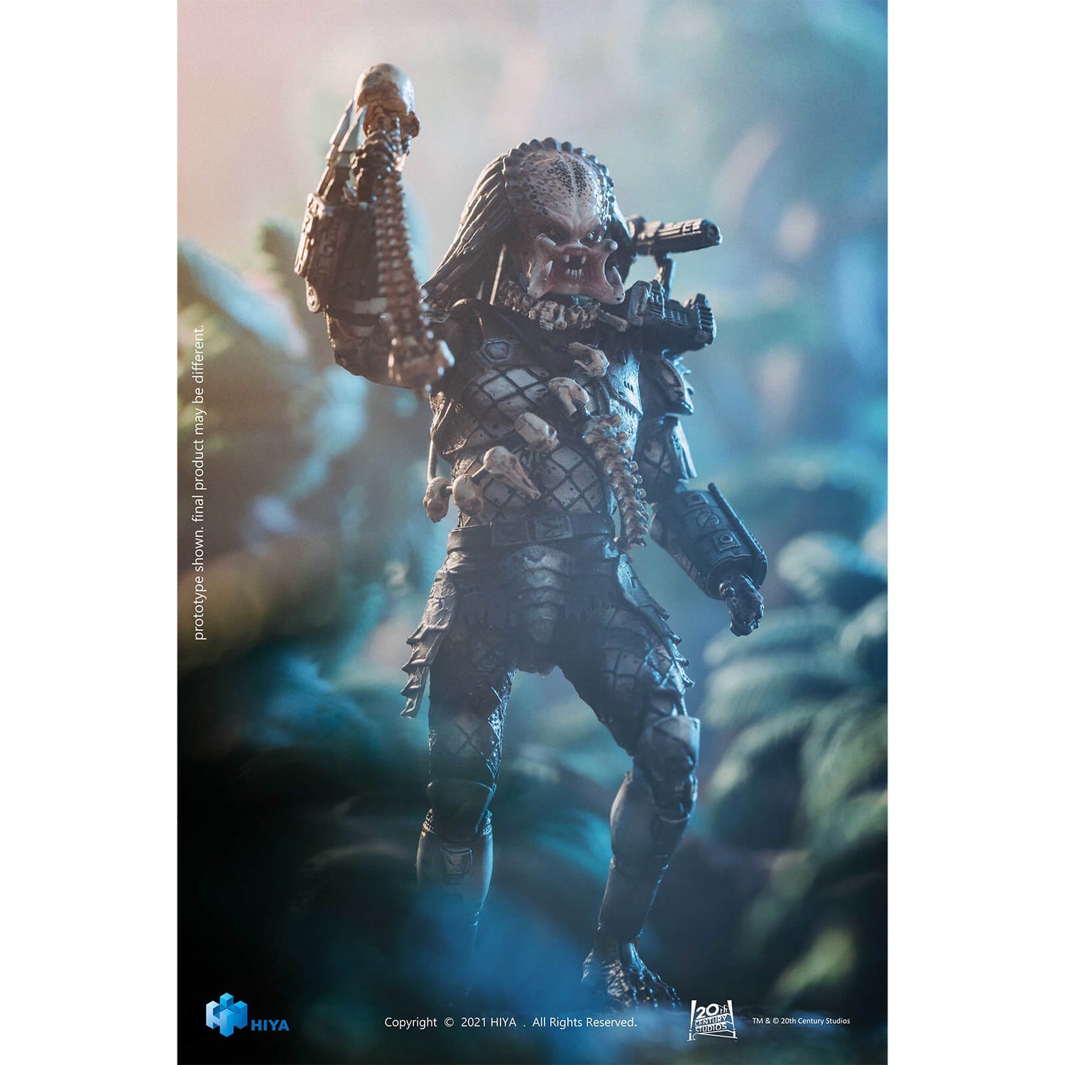 HIYA Toys Predator Exquisite Mini 1/18 Scale Figure - Open Mouth Jungle ...