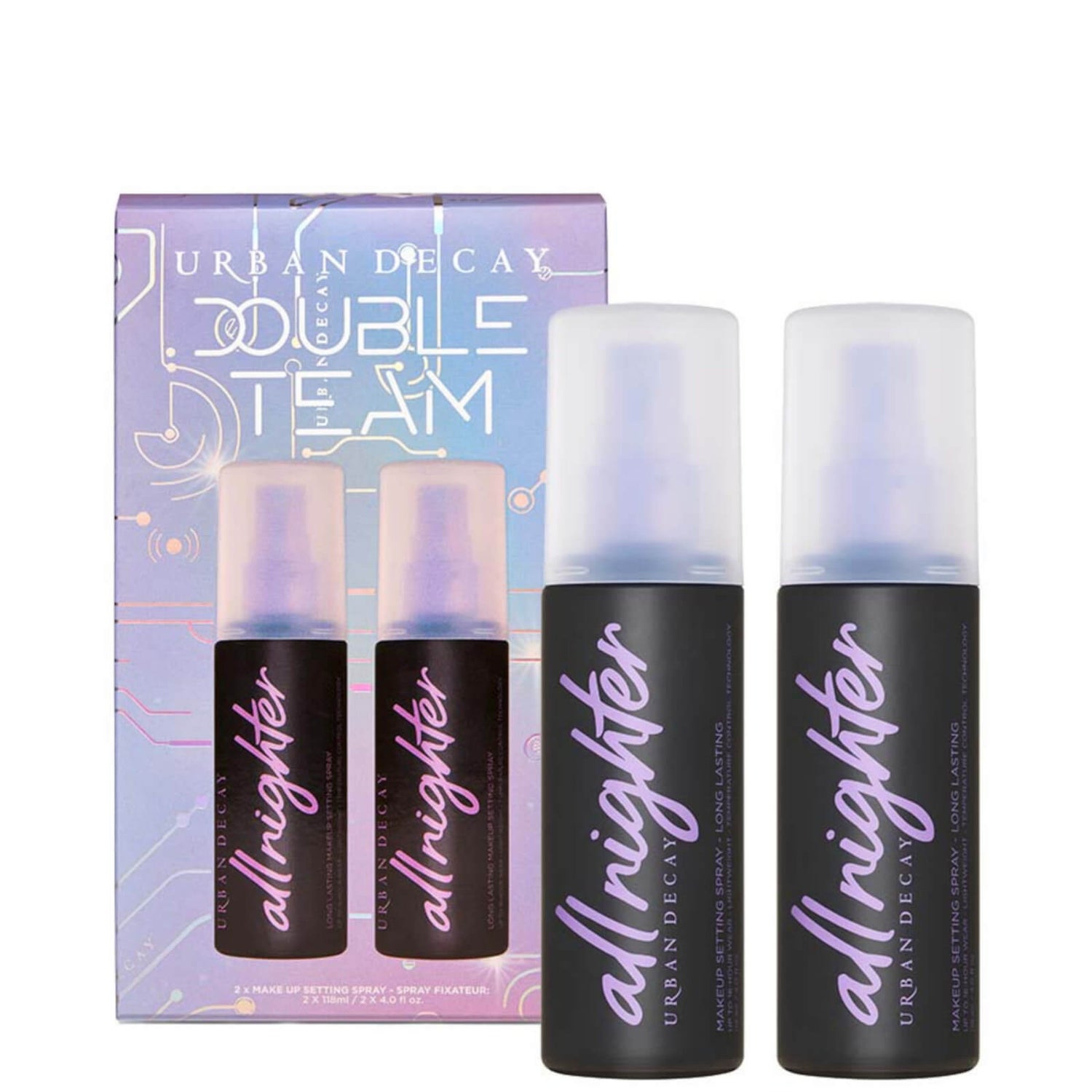 Urban Decay All Nighter Duo Gift Set 2021 (Worth £54.00) - LOOKFANTASTIC