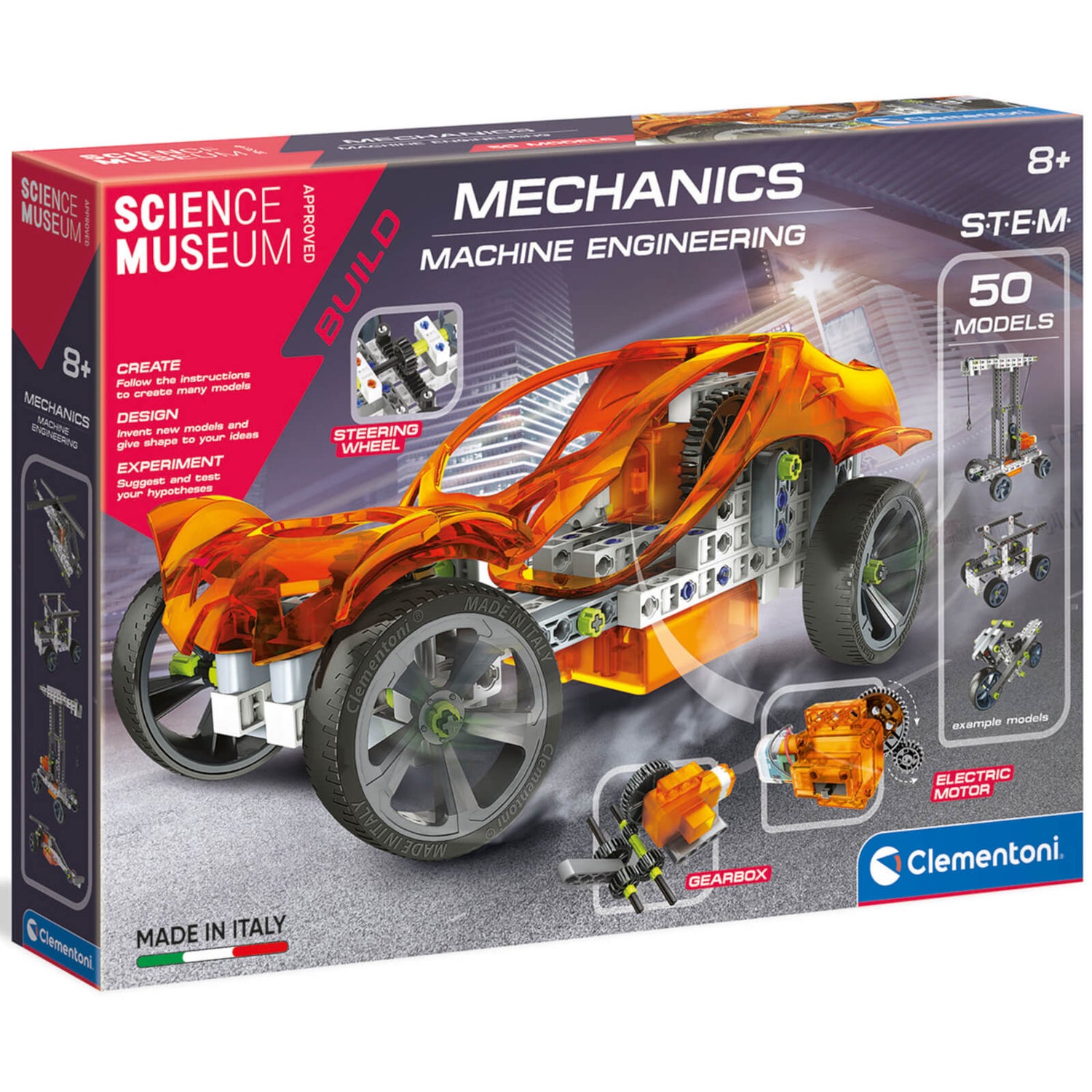Clementoni Science Museum - Mechanics Laboratory Toy Toys - Zavvi UK