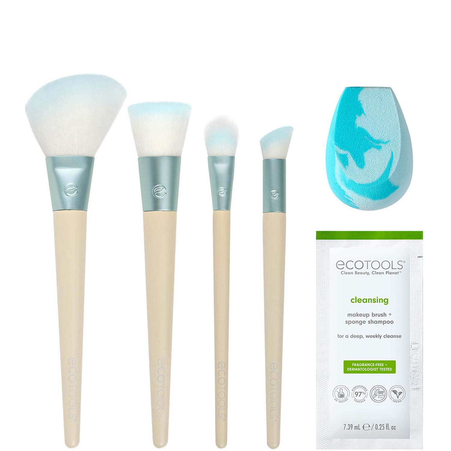 EcoTools Ready Set Glow Set | LOOKFANTASTIC