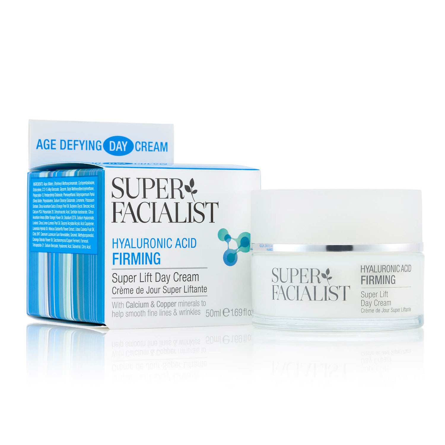Super Facialist Hyaluronic Acid Firming Super Lift Day Cream - 50ml ...