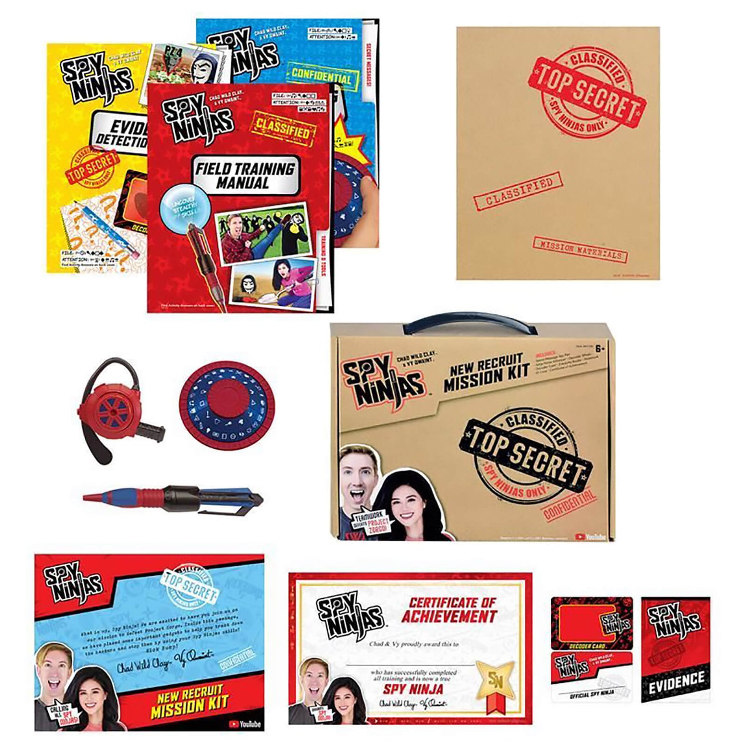 Spy Ninjas New Recruit Mission Kit Toys - Zavvi UK