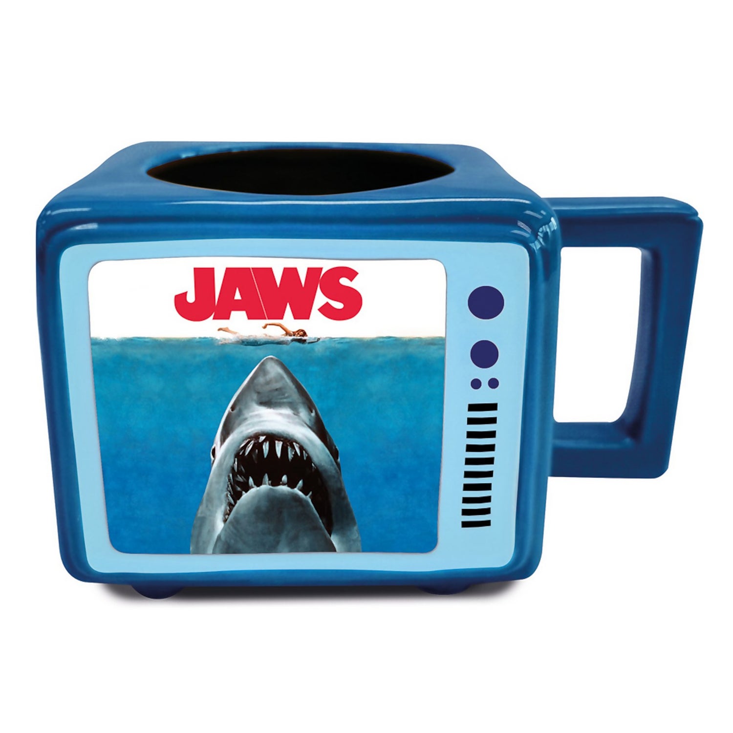 Jaws (Bigger Boat) Heat Change Retro TV Mugs | retro vibes and ...
