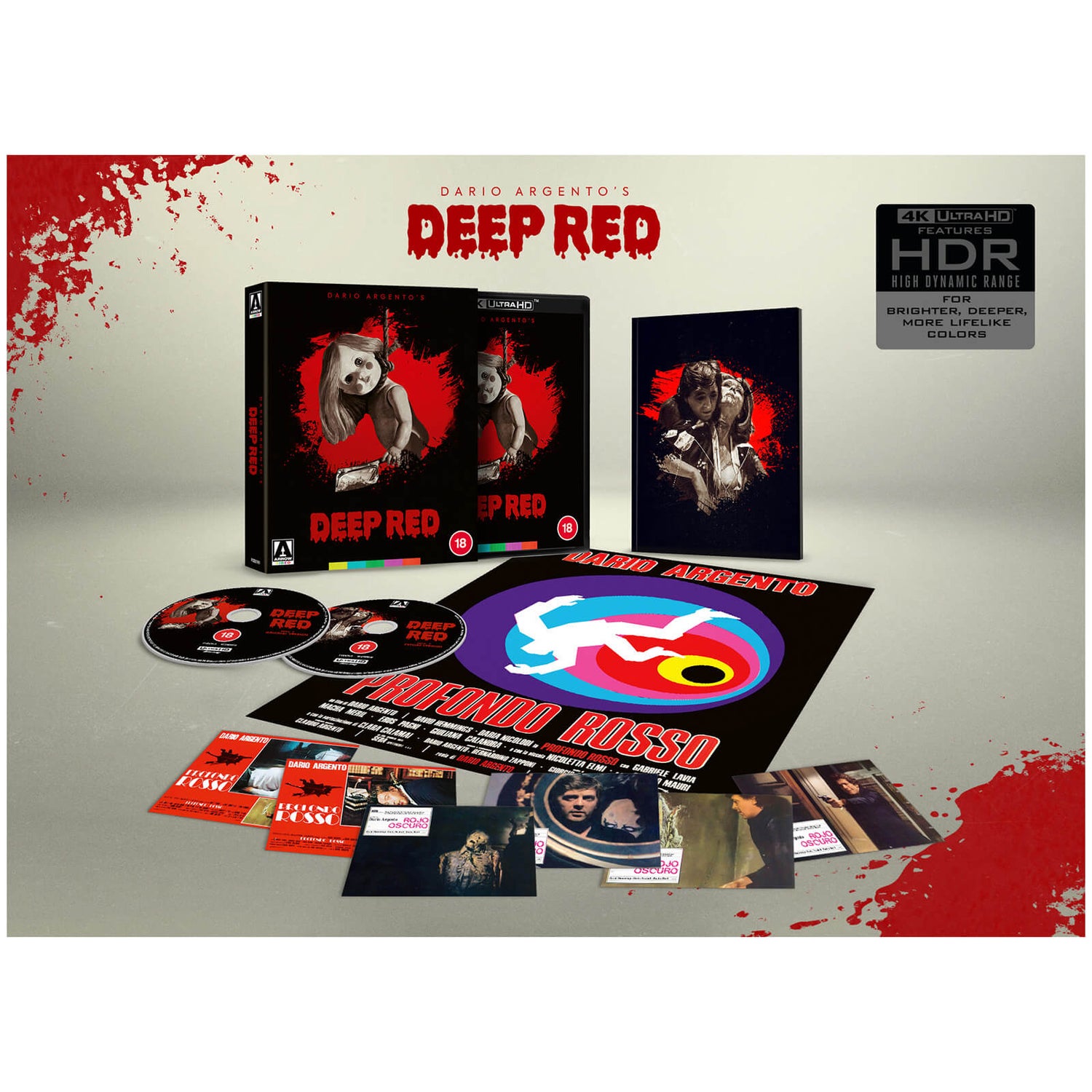 Deep Red - Limited Edition 4K Ultra HD 4K - Zavvi UK