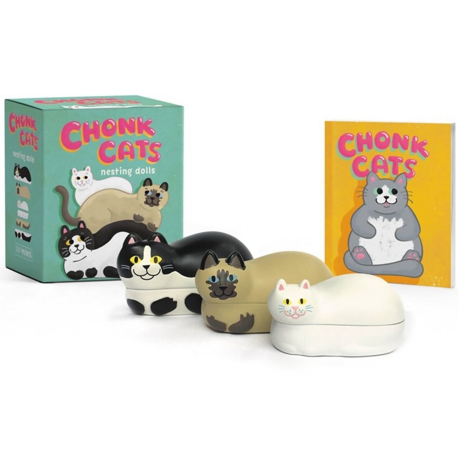 Chonk Cats Nesting Dolls - IWOOT UK