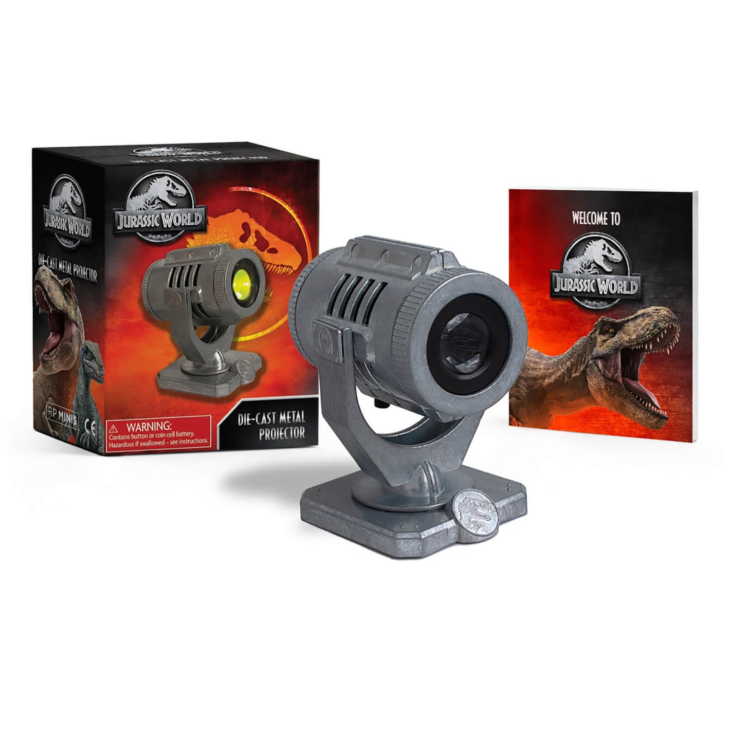 Jurassic World: Die-Cast Metal Projector Traditional Gifts - Zavvi UK