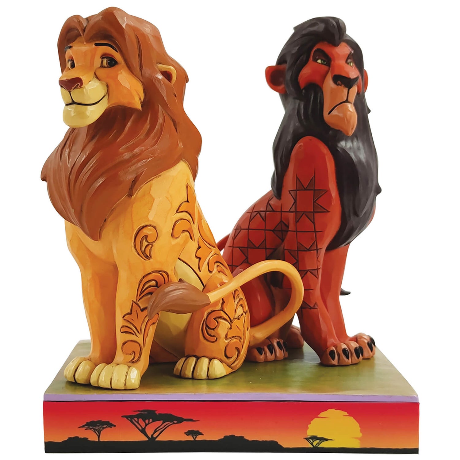 Disney Traditions The Lion King Simba And Scar Figurine | Zavvi.nl