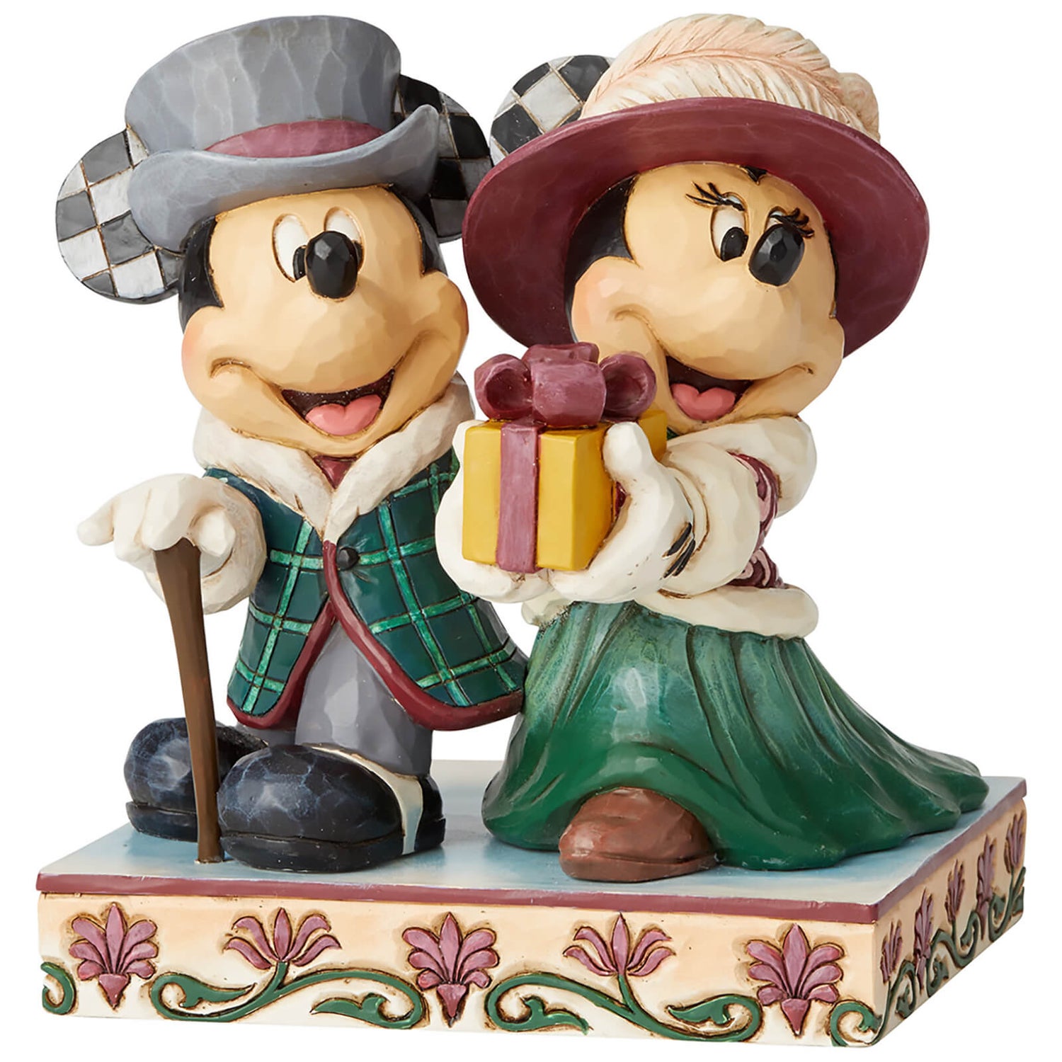 Disney Traditions Mickey & Minnie Elegant Excursion Figurine ...