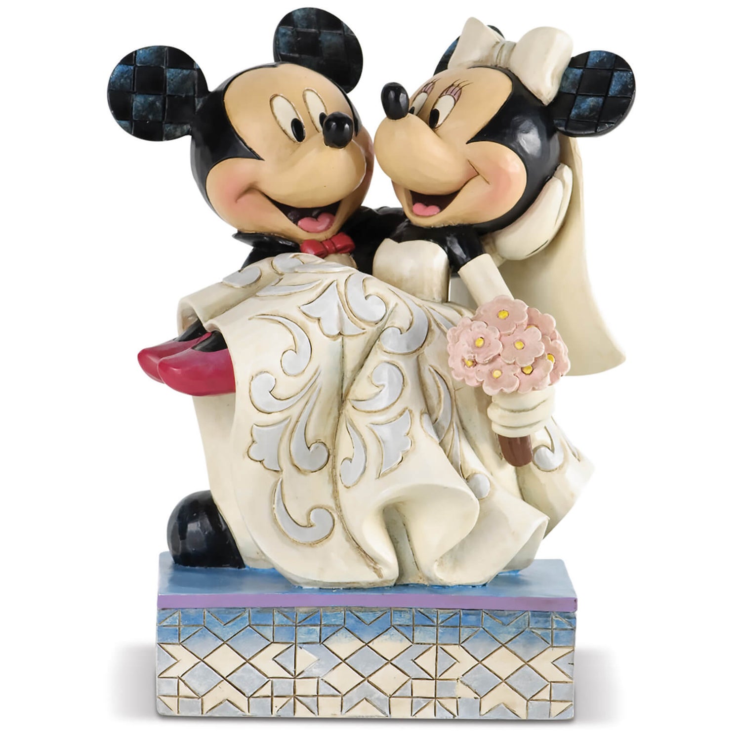Disney Traditions Congratulations Mickey & Minnie Figurine - IWOOT UK