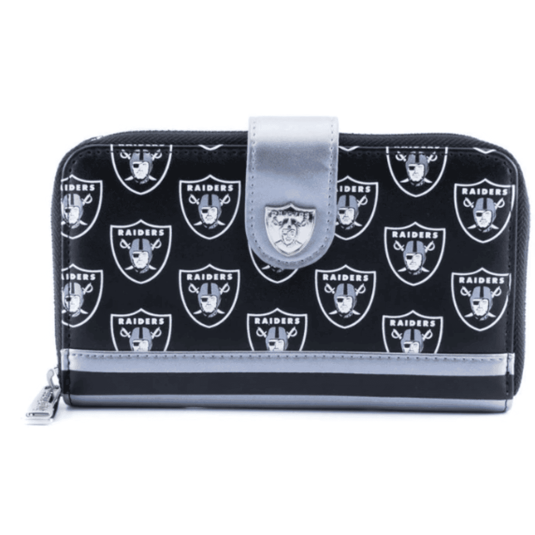 Loungefly NFL Las Vegas Raiders Logo Aop Bifold Wallet Clothing - Zavvi US