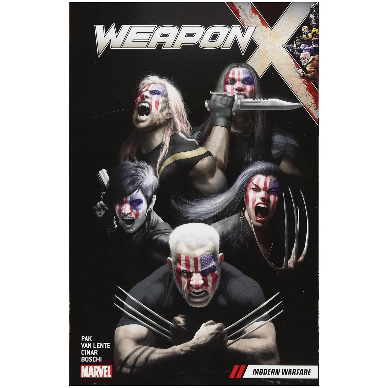 Marvel Comics Weapon X Trade Paperback Vol 03 Modern Warfare Graphic ...
