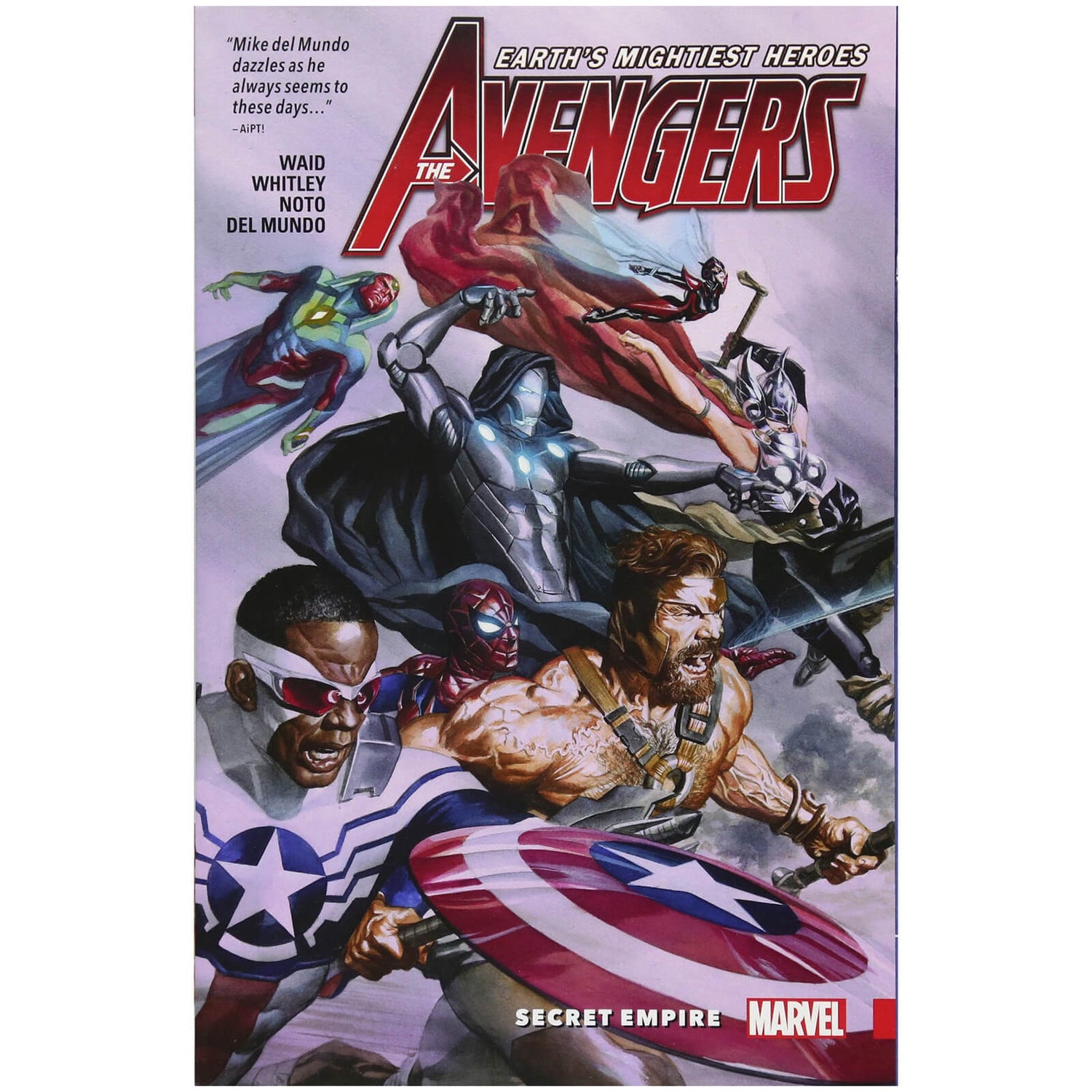 Marvel Comics Avengers Unleashed Trade Paperback Vol 02 Secret Empire ...
