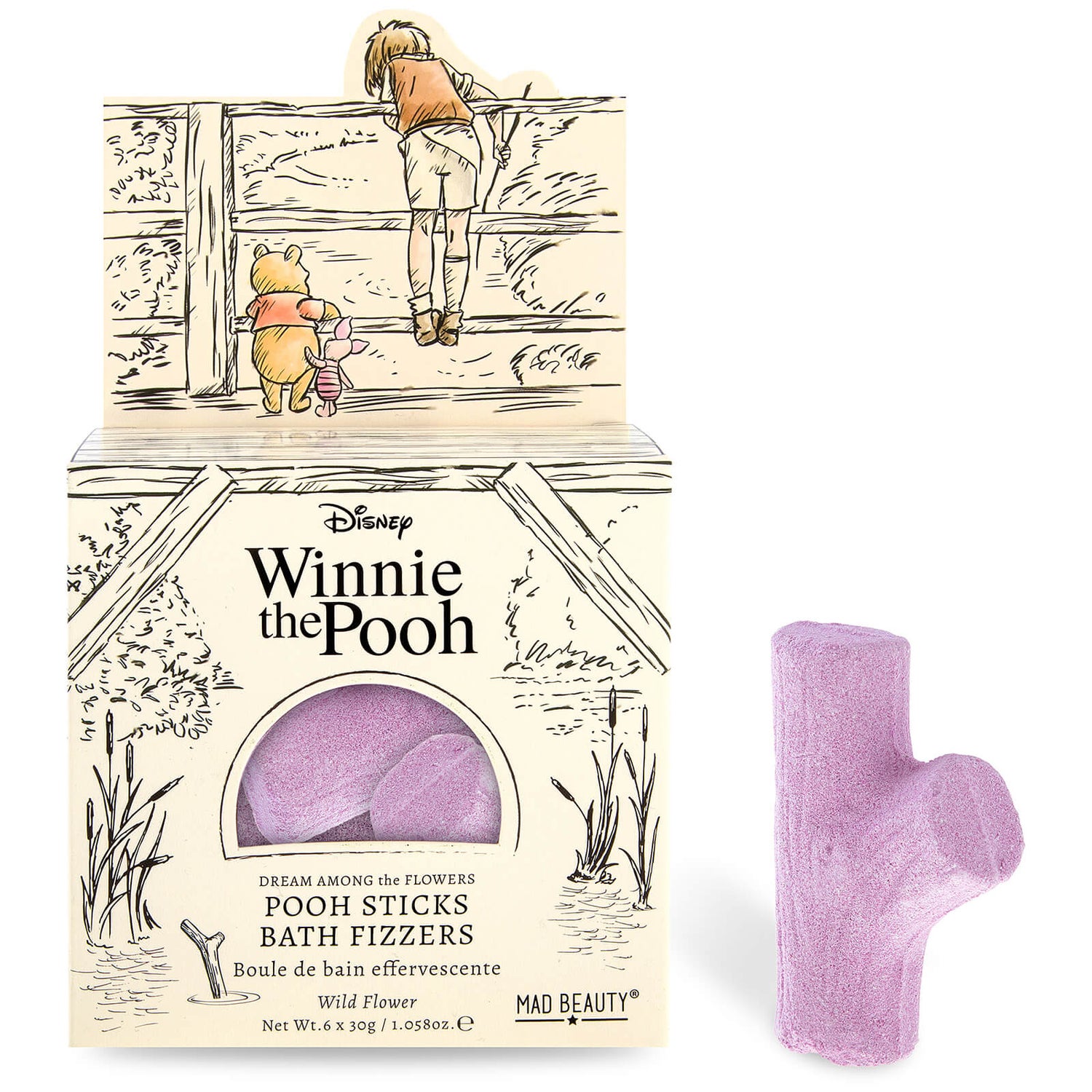 Mad Beauty Disney Winnie the Pooh - Pooh Sticks Bath Fizzers | retro ...