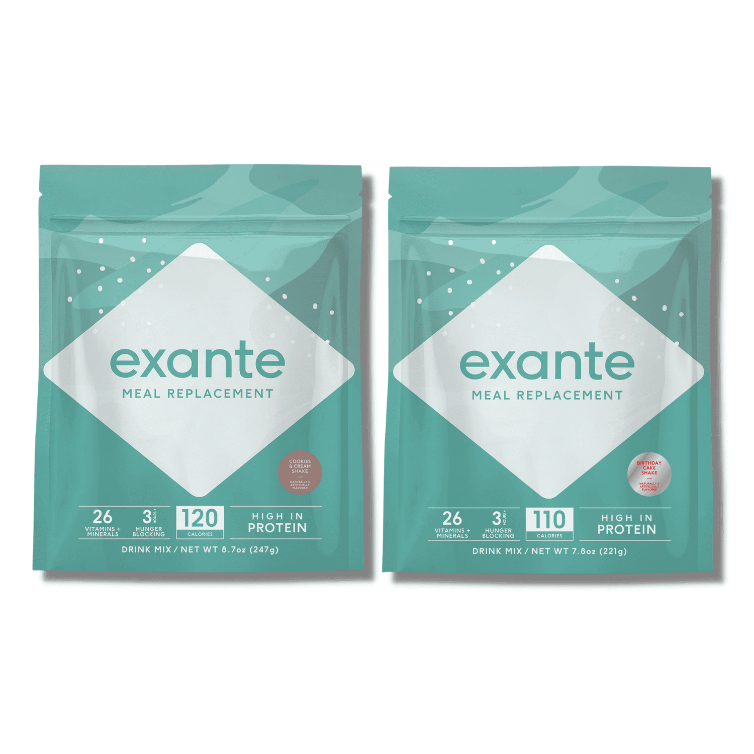 Exante Diet Subscribe and Save, Birthday Cake, Cookies & Cream (USA) | Exante UK