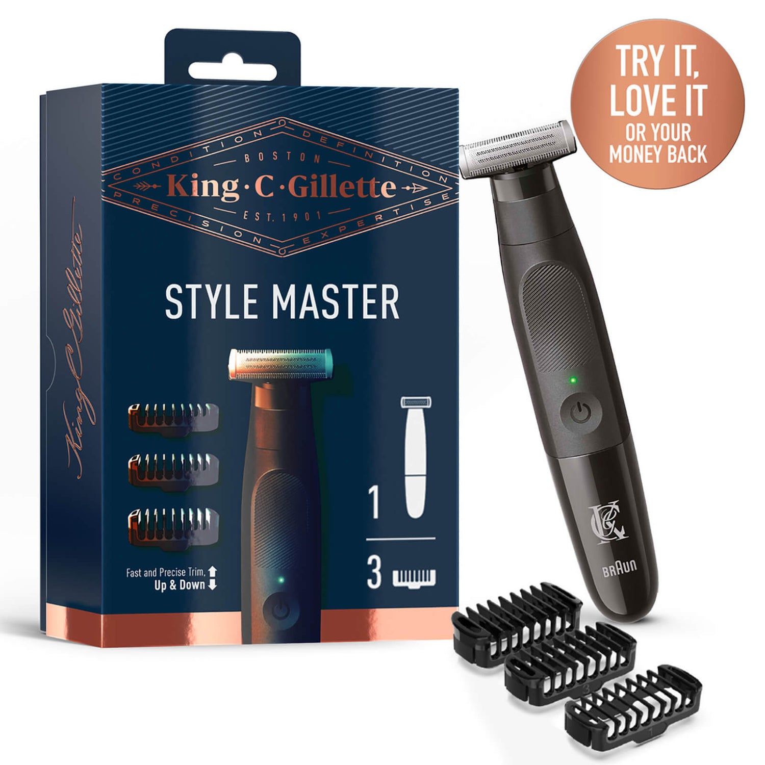 King C. Gillette Style Master | Shaving Kit | Gillette UK