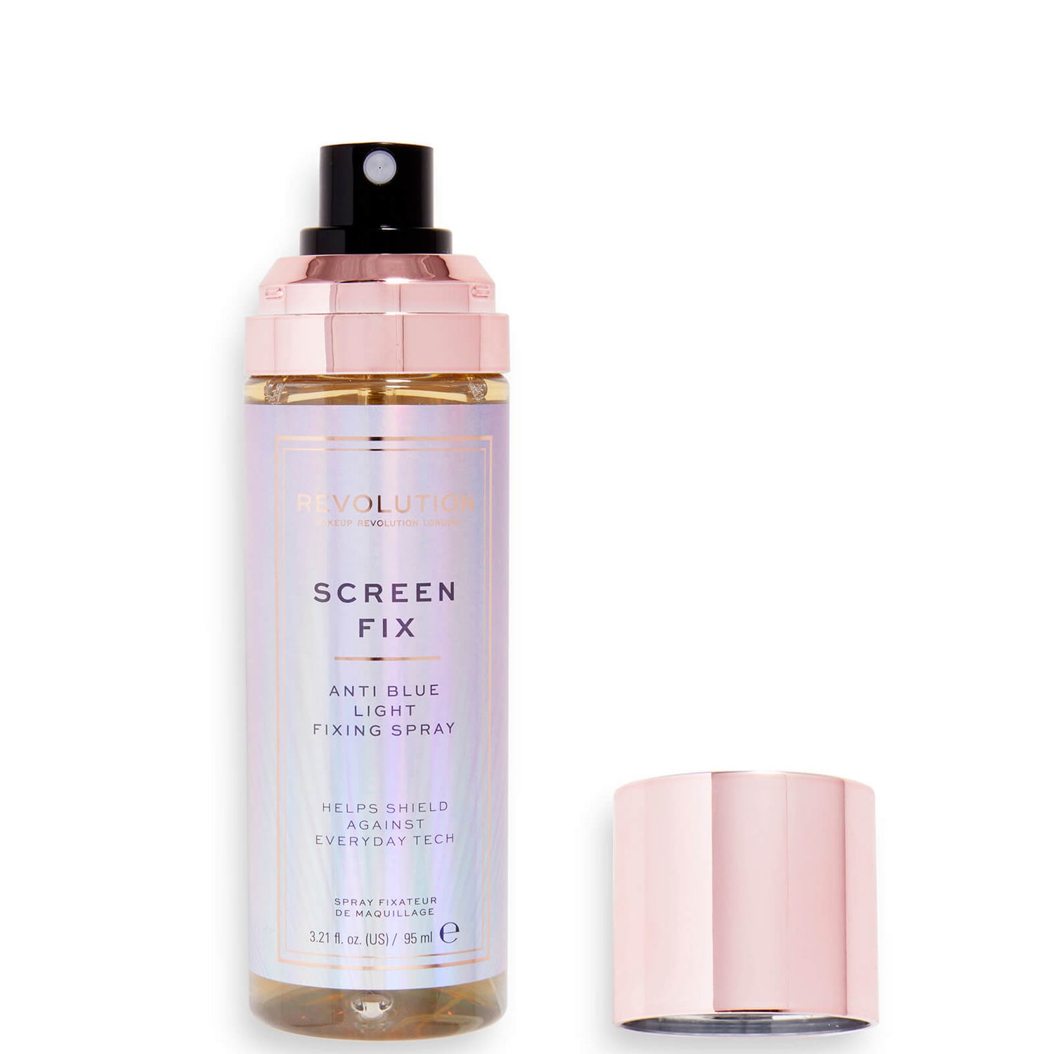 Makeup Revolution Screen Fix Anti Blue Light Fixing Spray - LOOKFANTASTIC