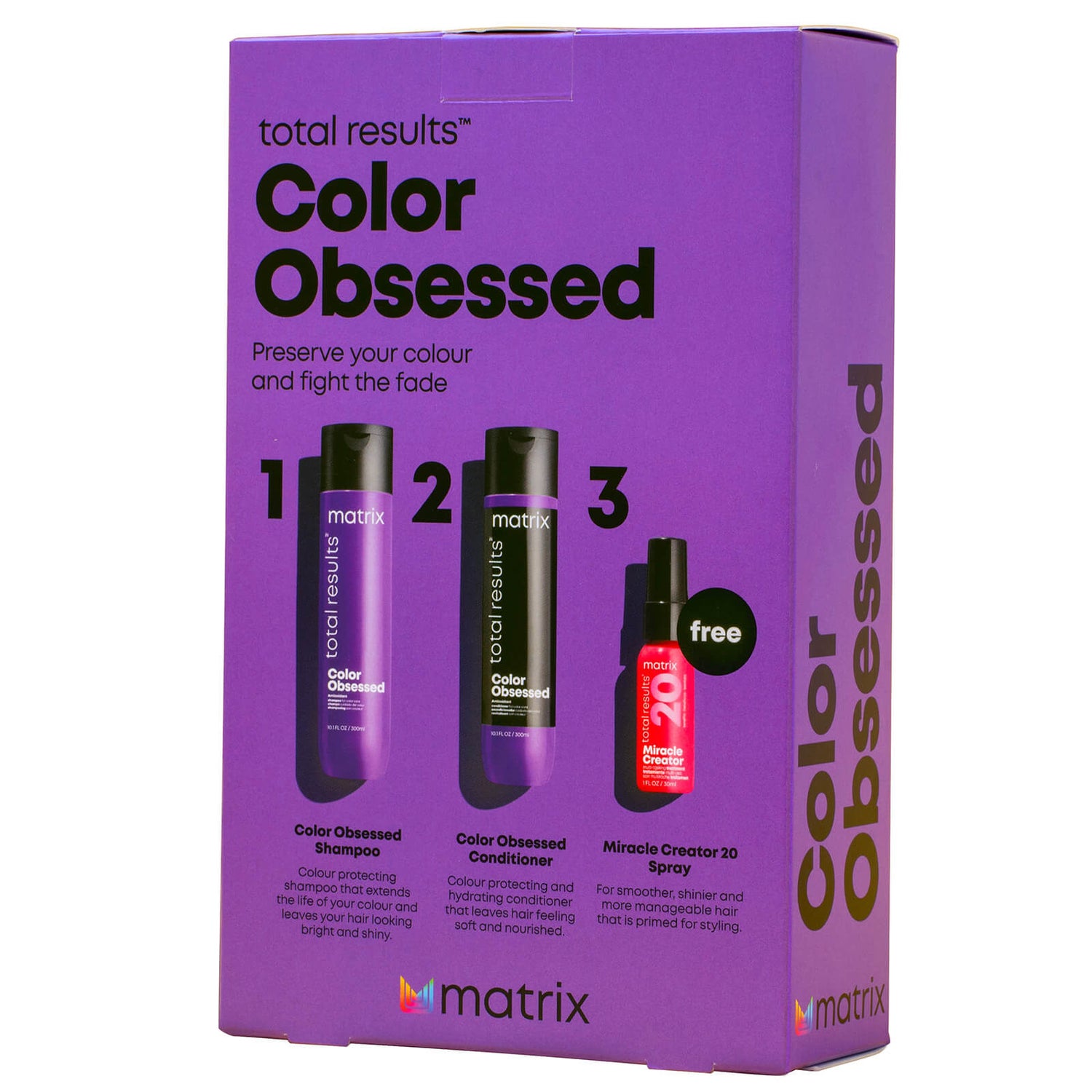 Matrix Total Results Colour Obsessed Gift Set -lahjasetti - lookfantastic