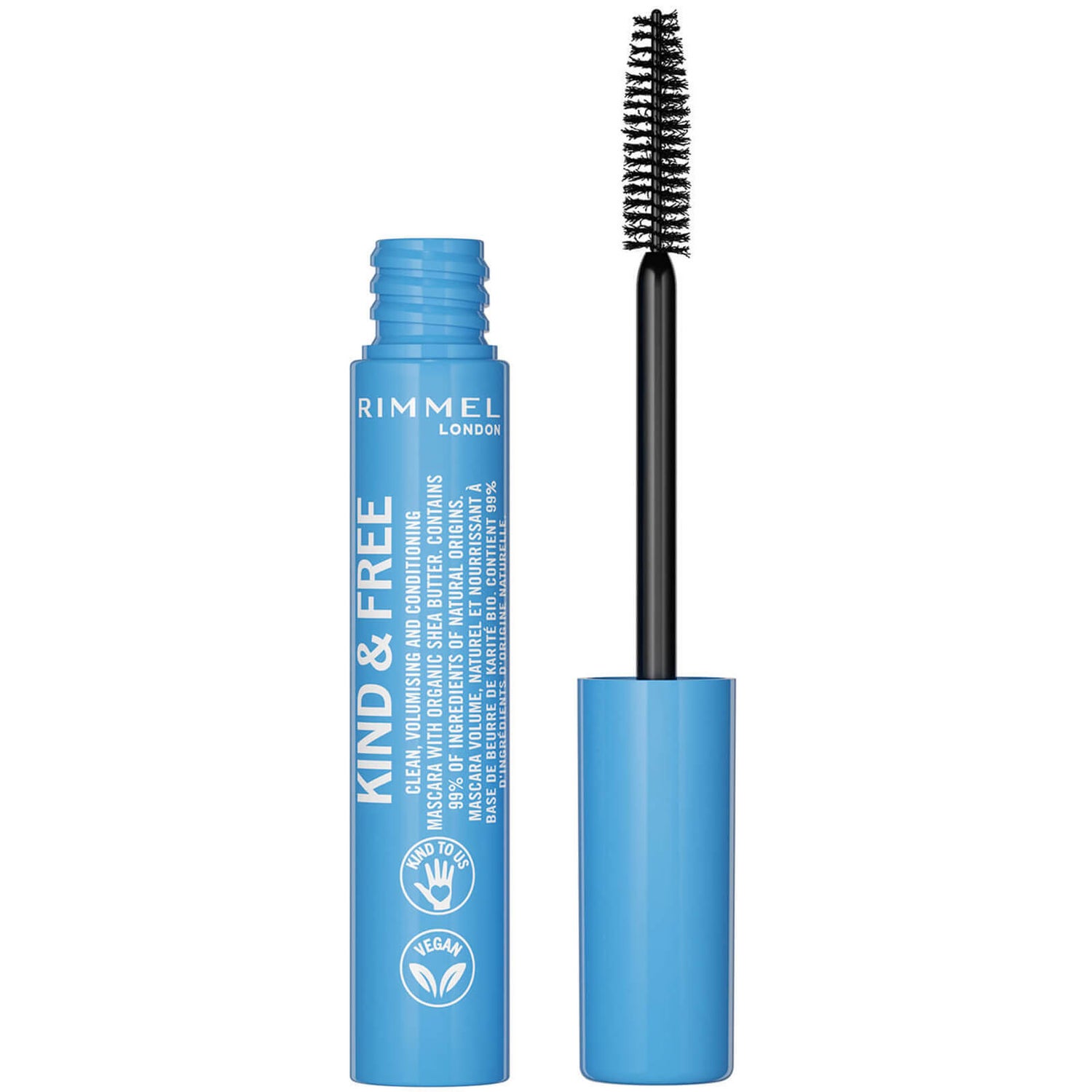 Rimmel Kind and Free Clean Mascara 7ml (Various Shades) - LOOKFANTASTIC