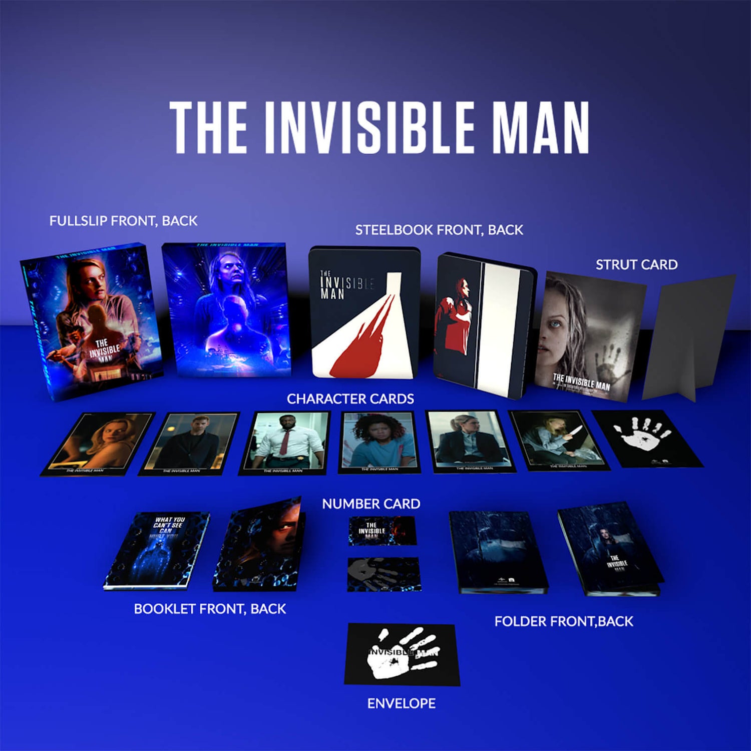 The Invisible Man - 4K Ultra HD Limited Edition Collector's Steelbook ...