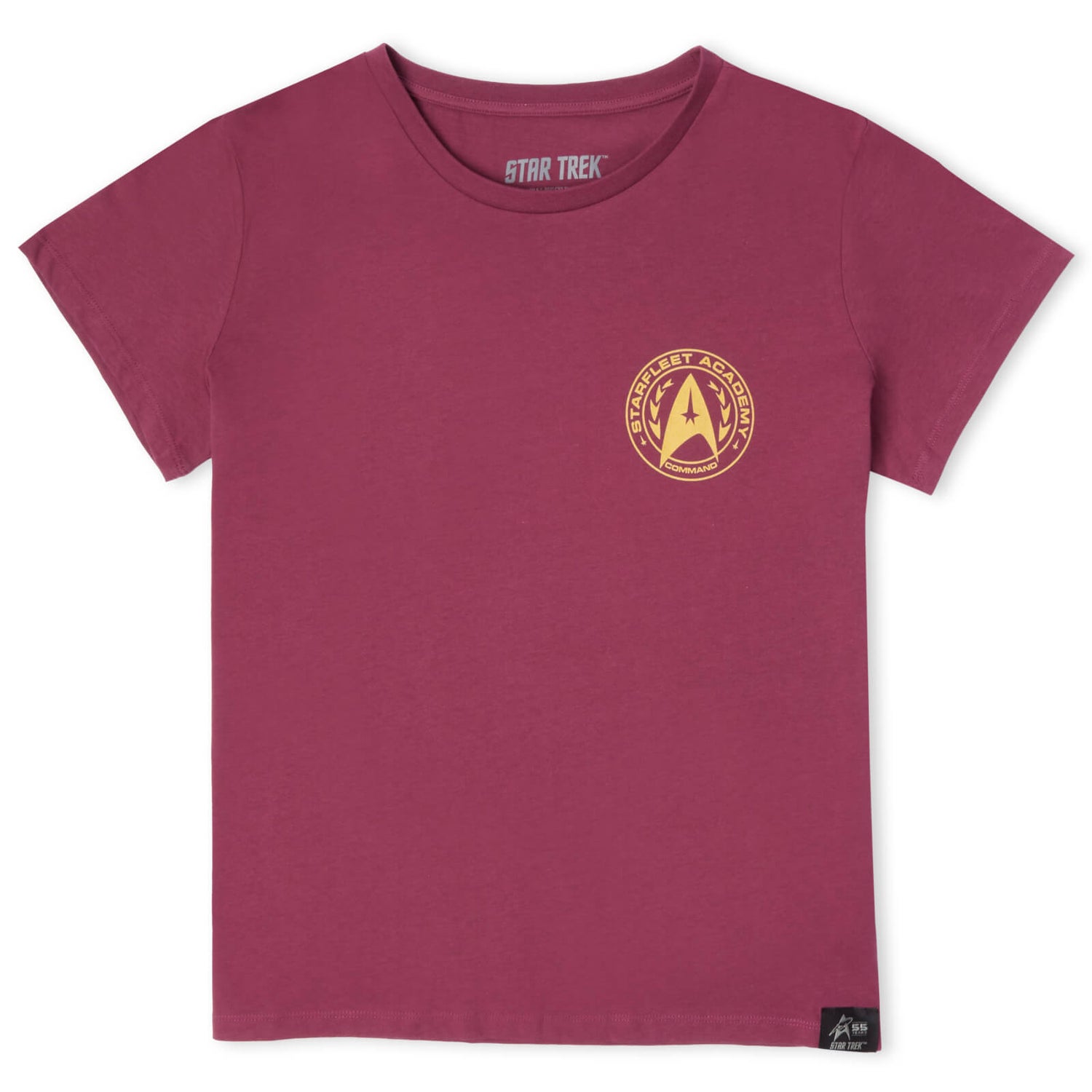 Star Trek Starfleet Commander Women's T-Shirt - Burgundy Clothing ...