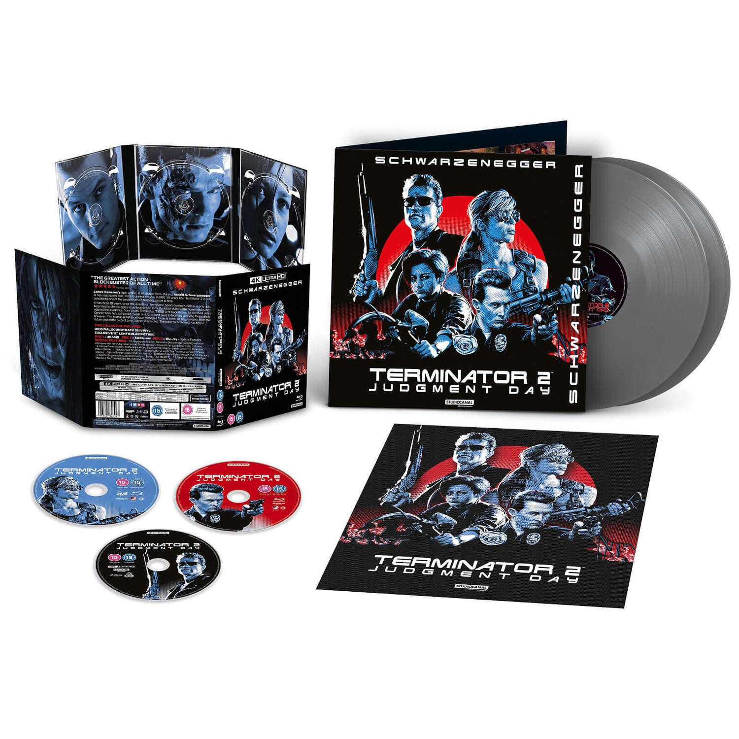 Terminator 2 - 4K Ultra HD Judgment Day 30th Anniversary Vinyl Edition ...
