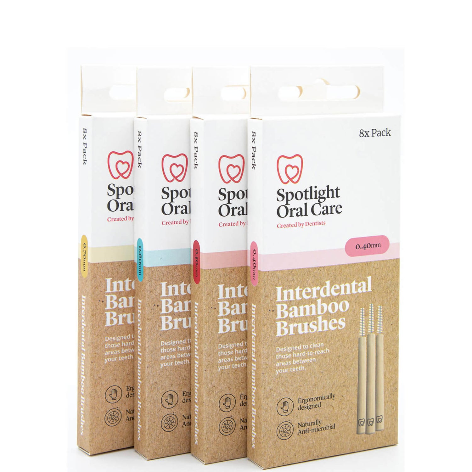 Spotlight Oral Care Interdental Bamboo Brushes - lookfantastic