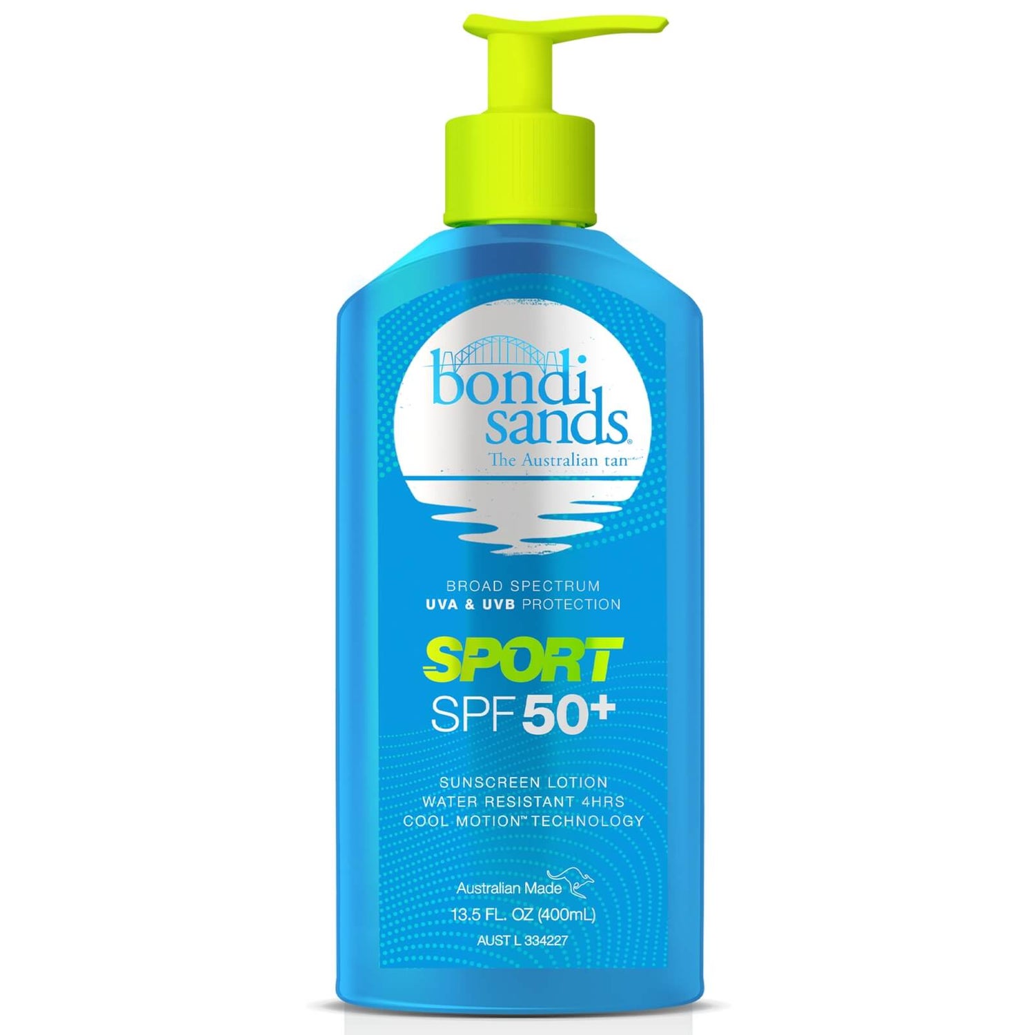 Bondi Sands Sport SPF50+ Sunscreen Lotion 400ml - LOOKFANTASTIC