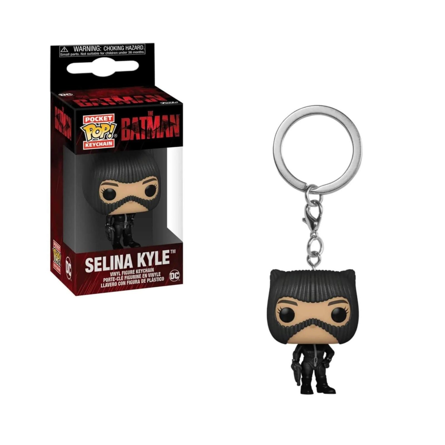 DC Comic The Batman Selina Kyle Funko Pop! Keychain Merchandise - Zavvi UK
