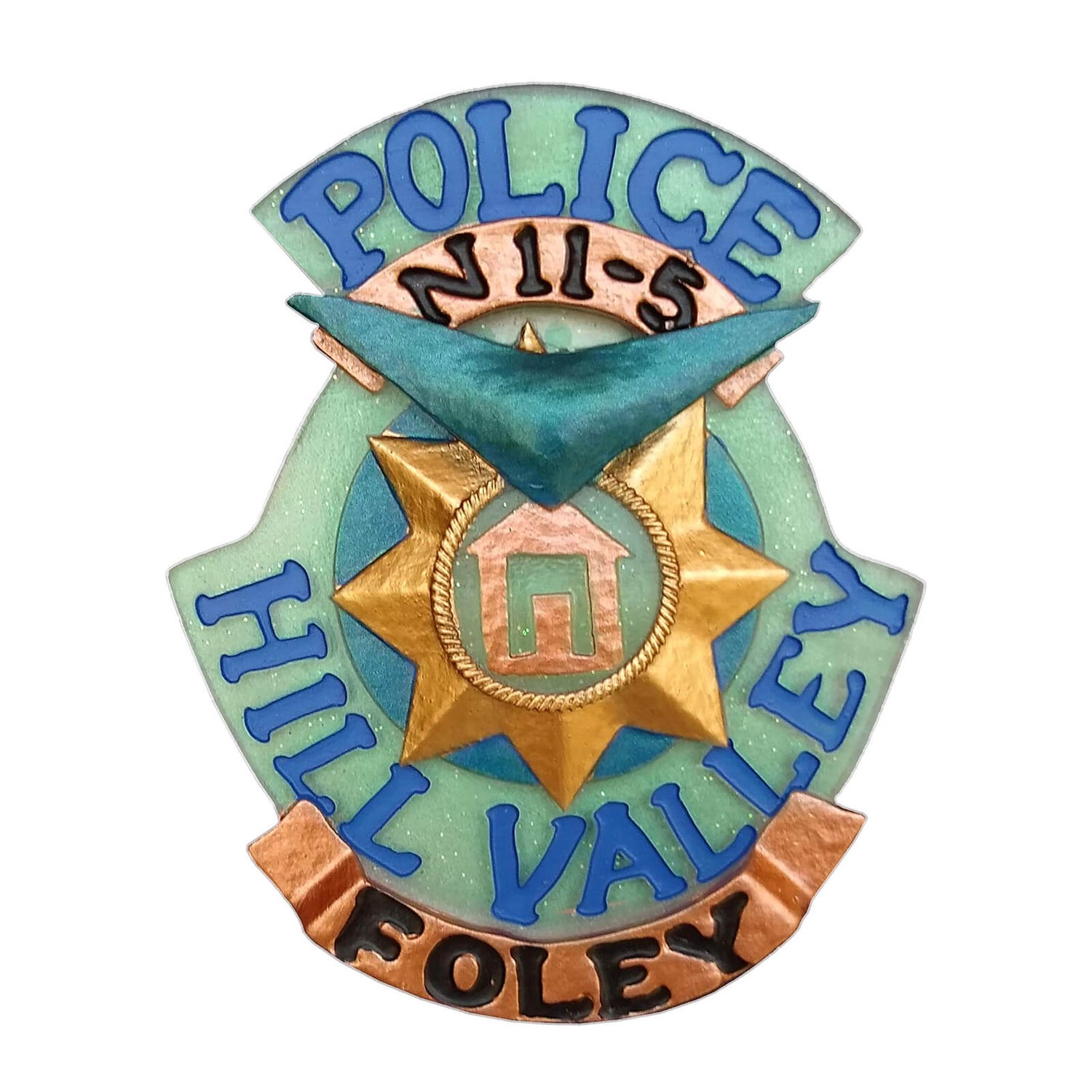 DUST! Back to the Future 2 Police Badge Limited Edition Prop Replica ...