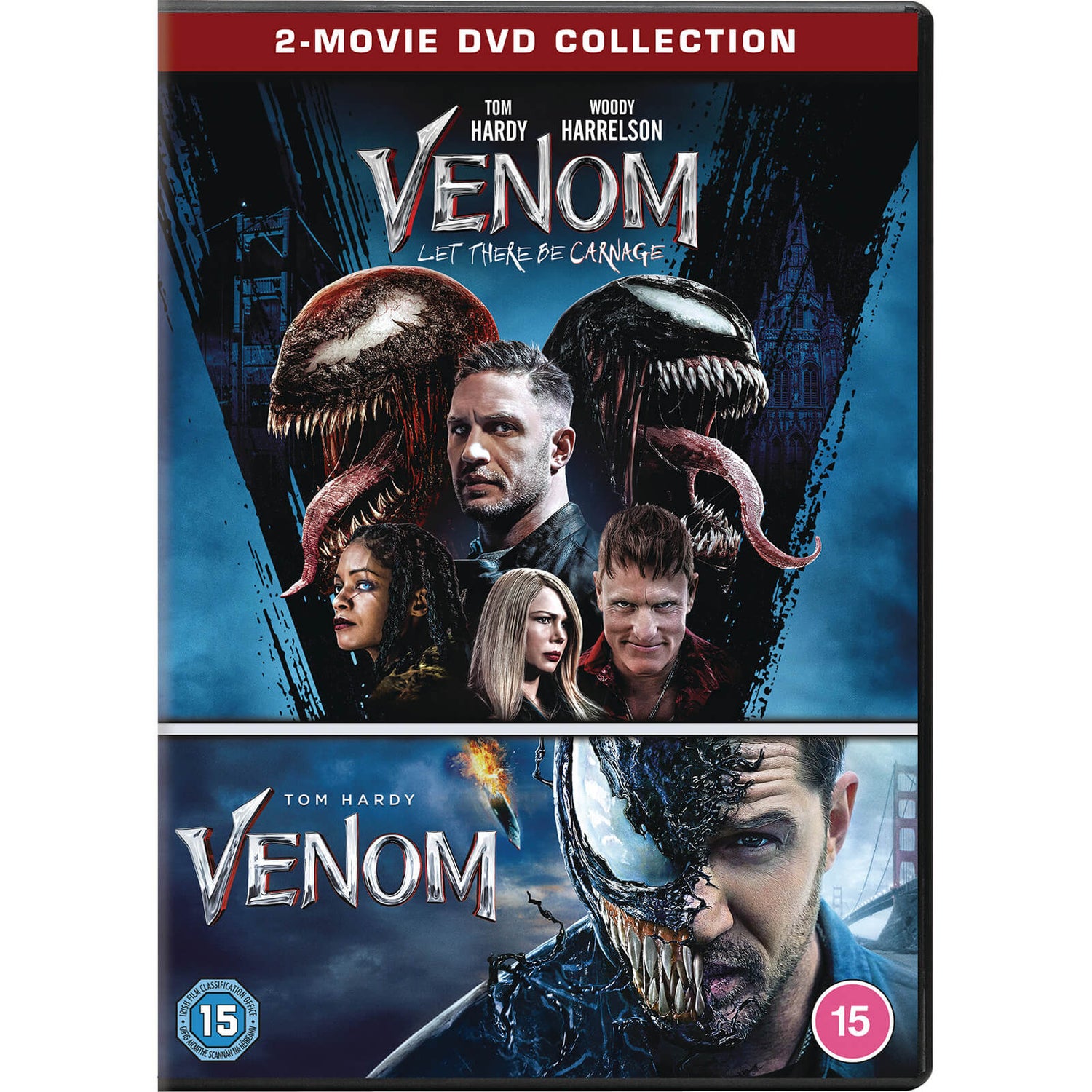 Venom 1&2: (2018) & Let There Be Carnage DVD | Zavvi France