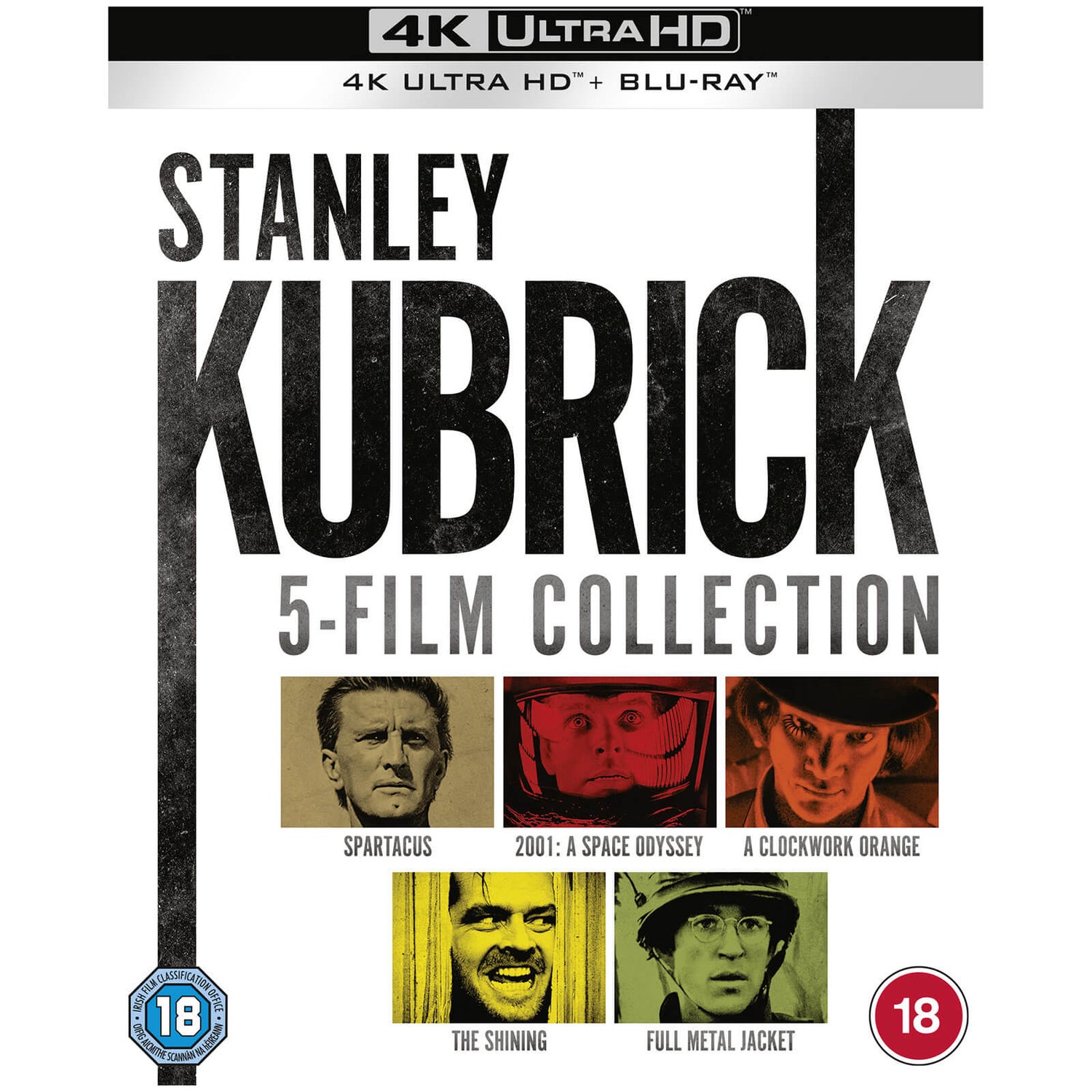 Stanley Kubrick: 4K Ultra HD 5-film Collection (Includes Blu-ray) 4K ...