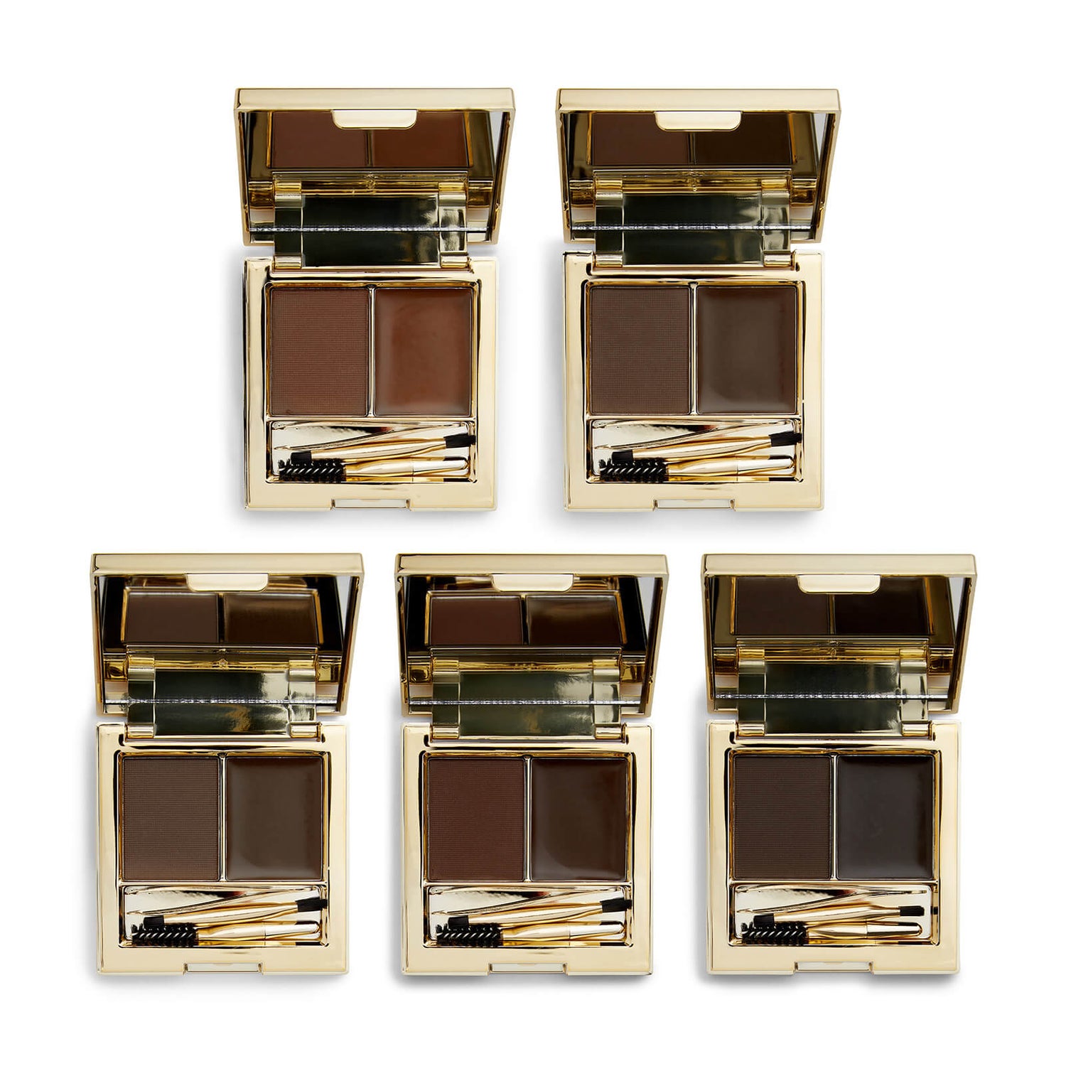 Revolution Pro Ultimate Brow Sculpt Kit (Various Shades) - LOOKFANTASTIC
